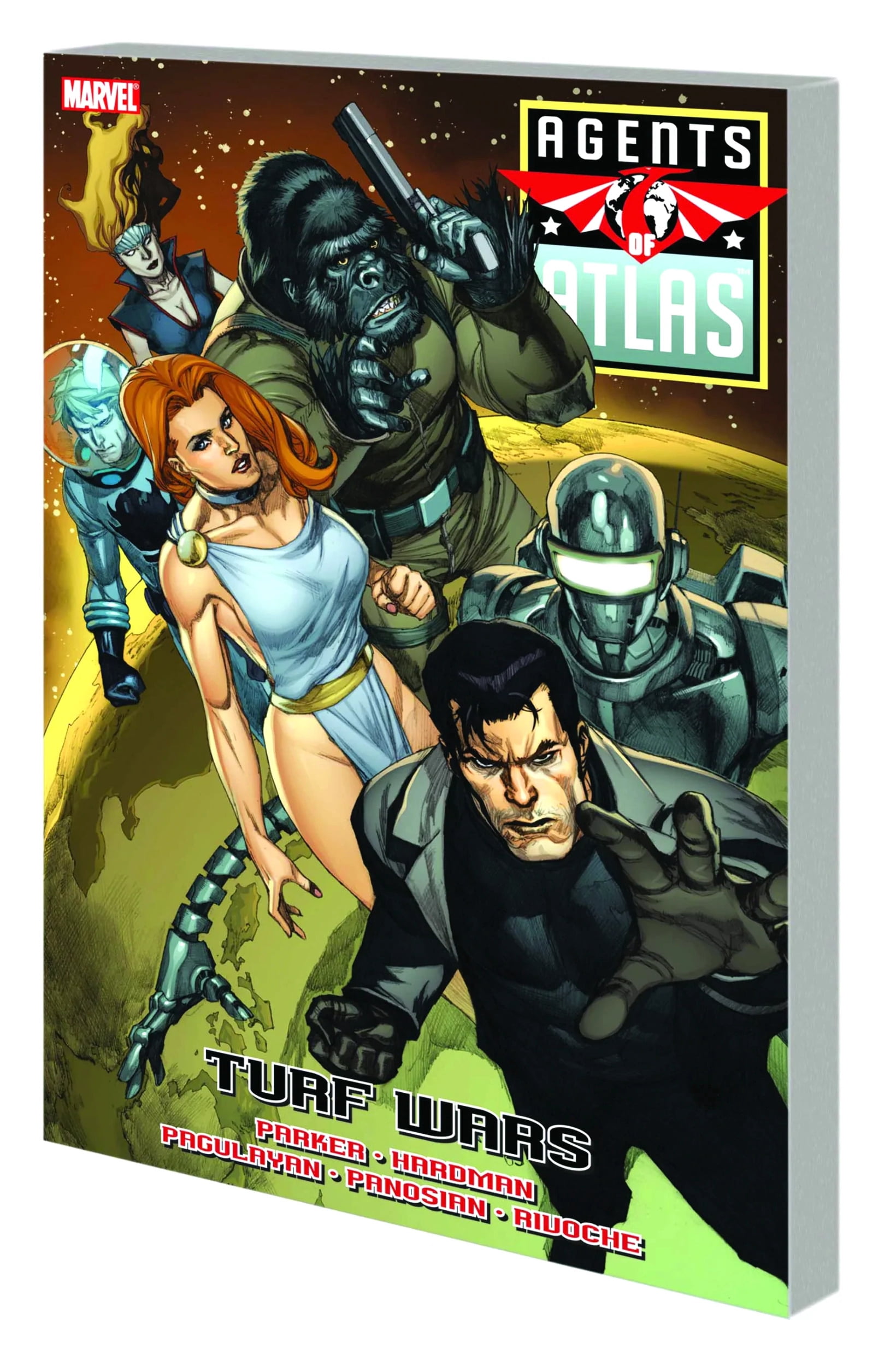 Agents of Atlas TP Turf Wars Marvel Comics Trade Paper Book - Walmart.com