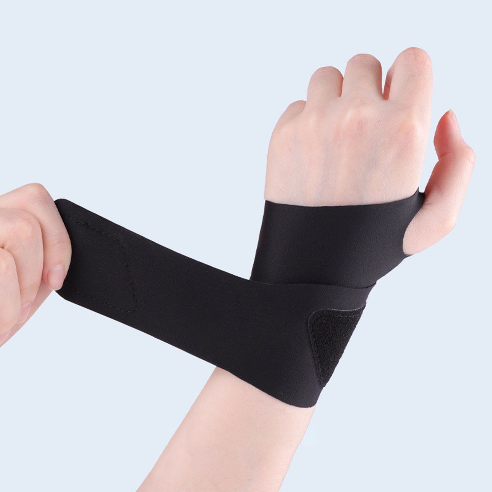 Ageoie Black Foot Masks Clearance! Wrist Brace Basic Sport Slim Carpal ...