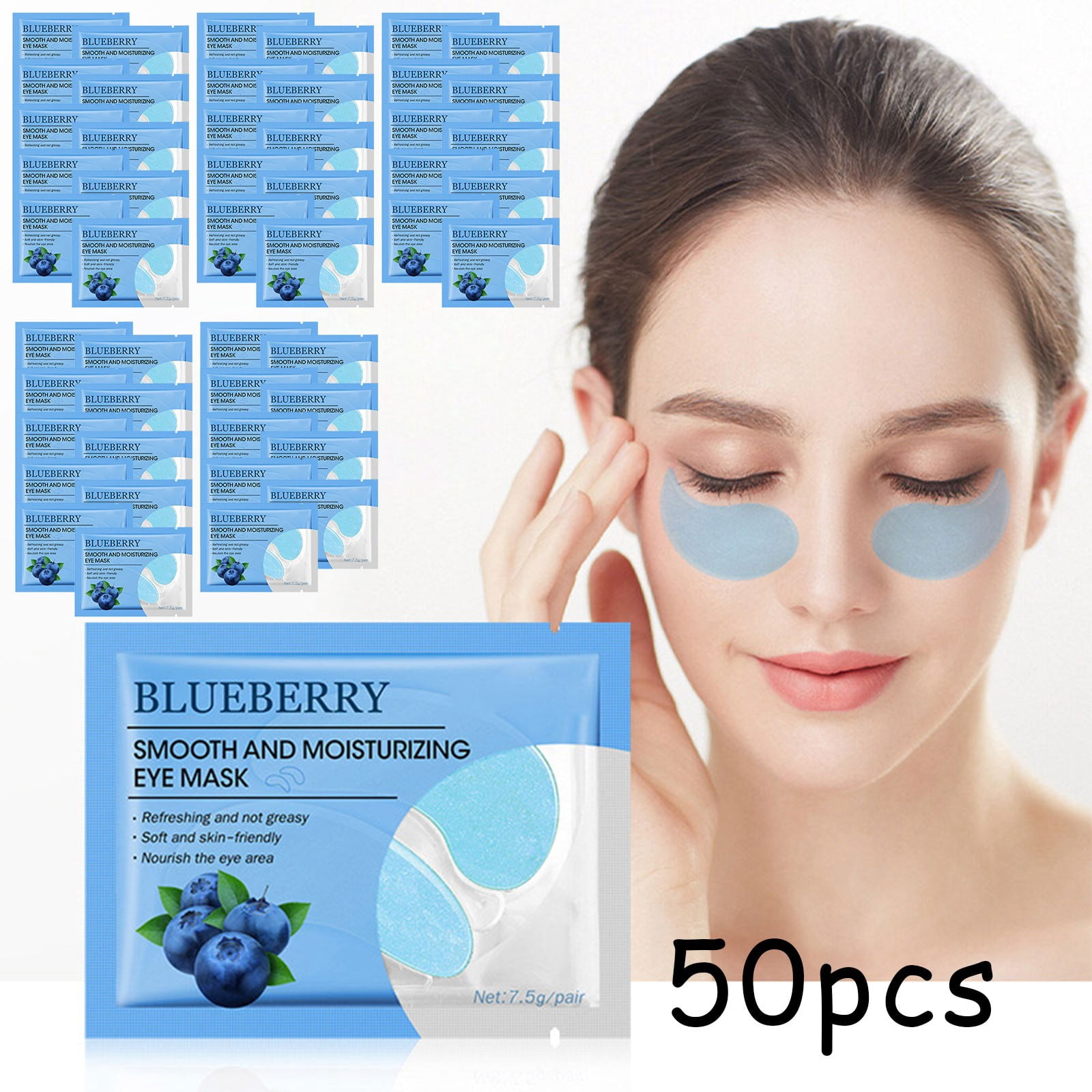 Ageoie Blue Smooth and Moisturizing Eye to Brighten the Skin Around the ...
