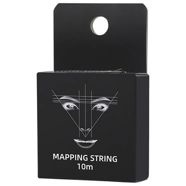 Eisoary Eyebrow Mapping String 20m Pre-inked with Cutter Safe Draw ...