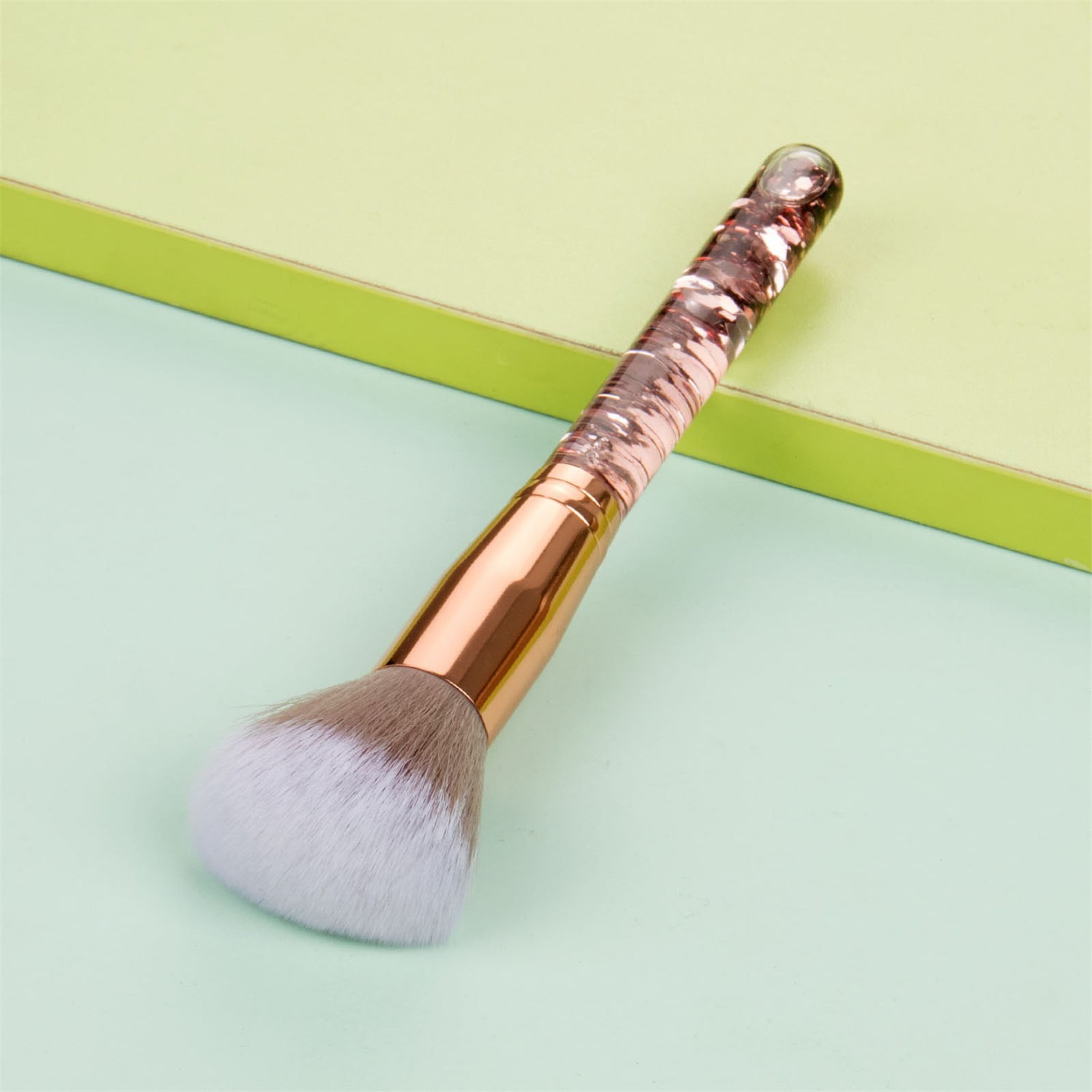 Ageoie Foundation Brush Liquid Buffing Powder,Cream Powder Foundation ...