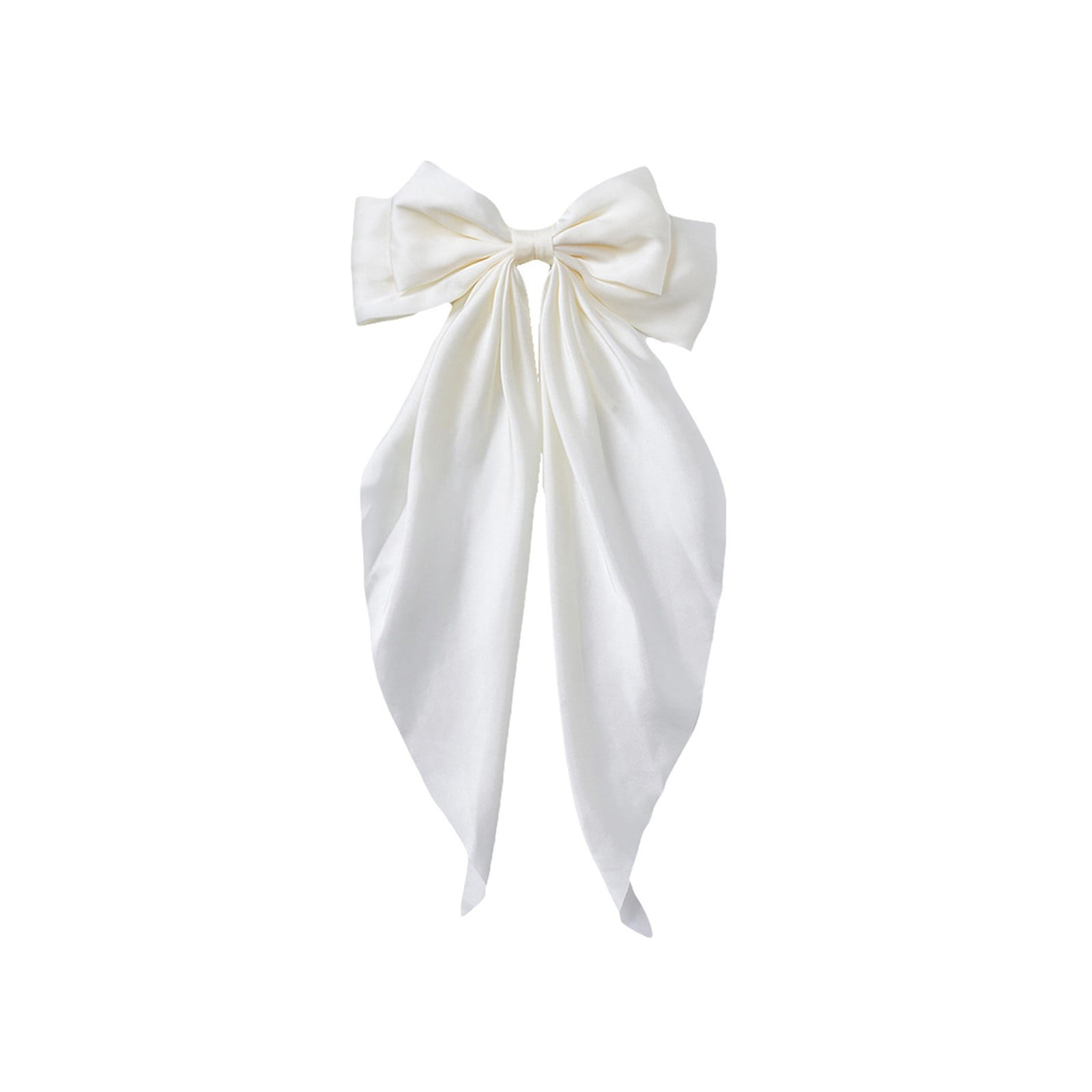 Ageoie White Large White Bows for Girls Hair Big Bow Clip, Hairpin Hot ...