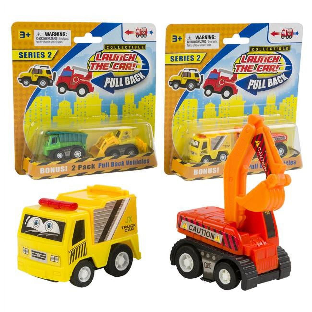 Ages 3 Plus 3 Styles Construction Vehicle Sets - Case of 48 - Walmart.com
