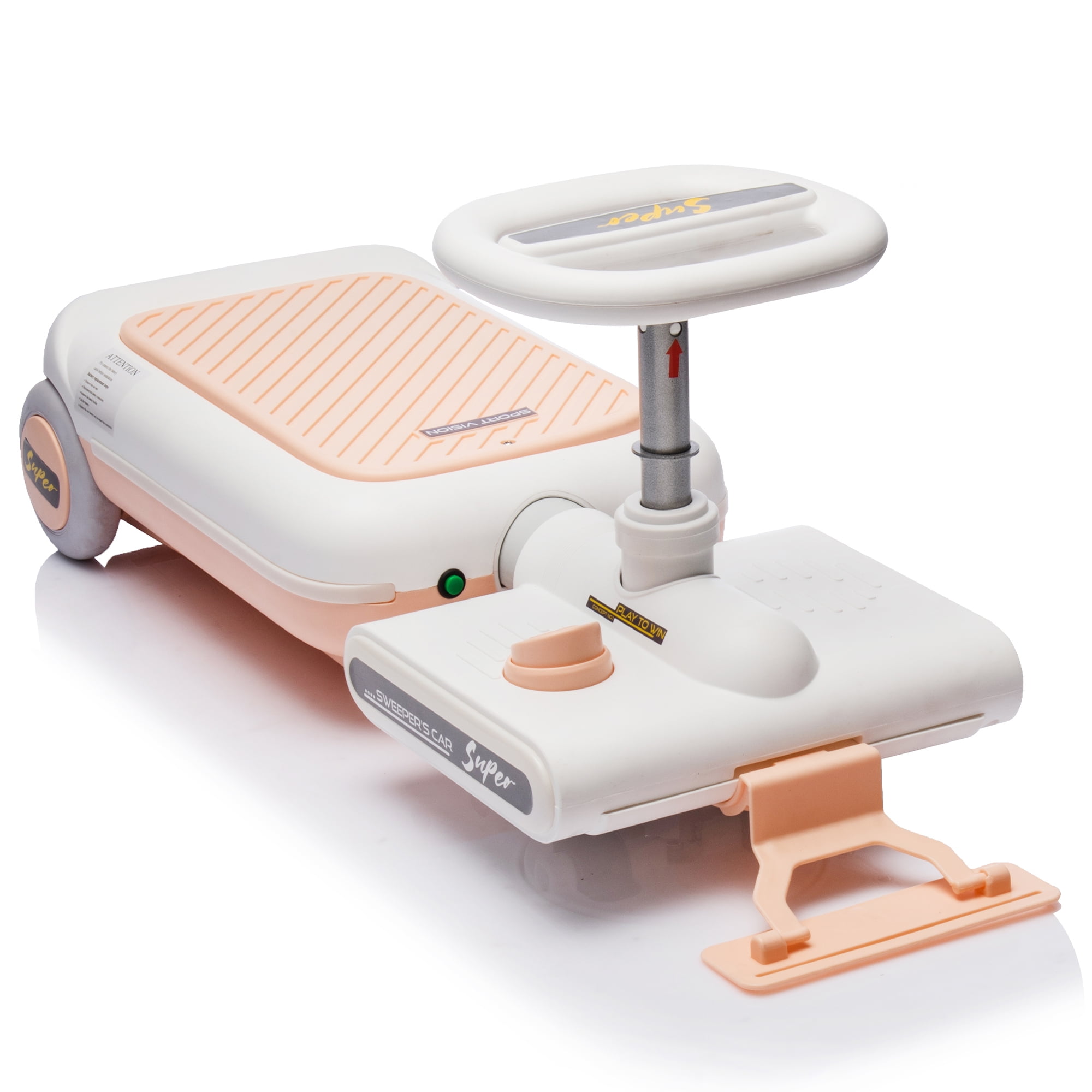 Ages 3 Years and Up Portable Kids Electric Go Kart - Adjustable Speed ...