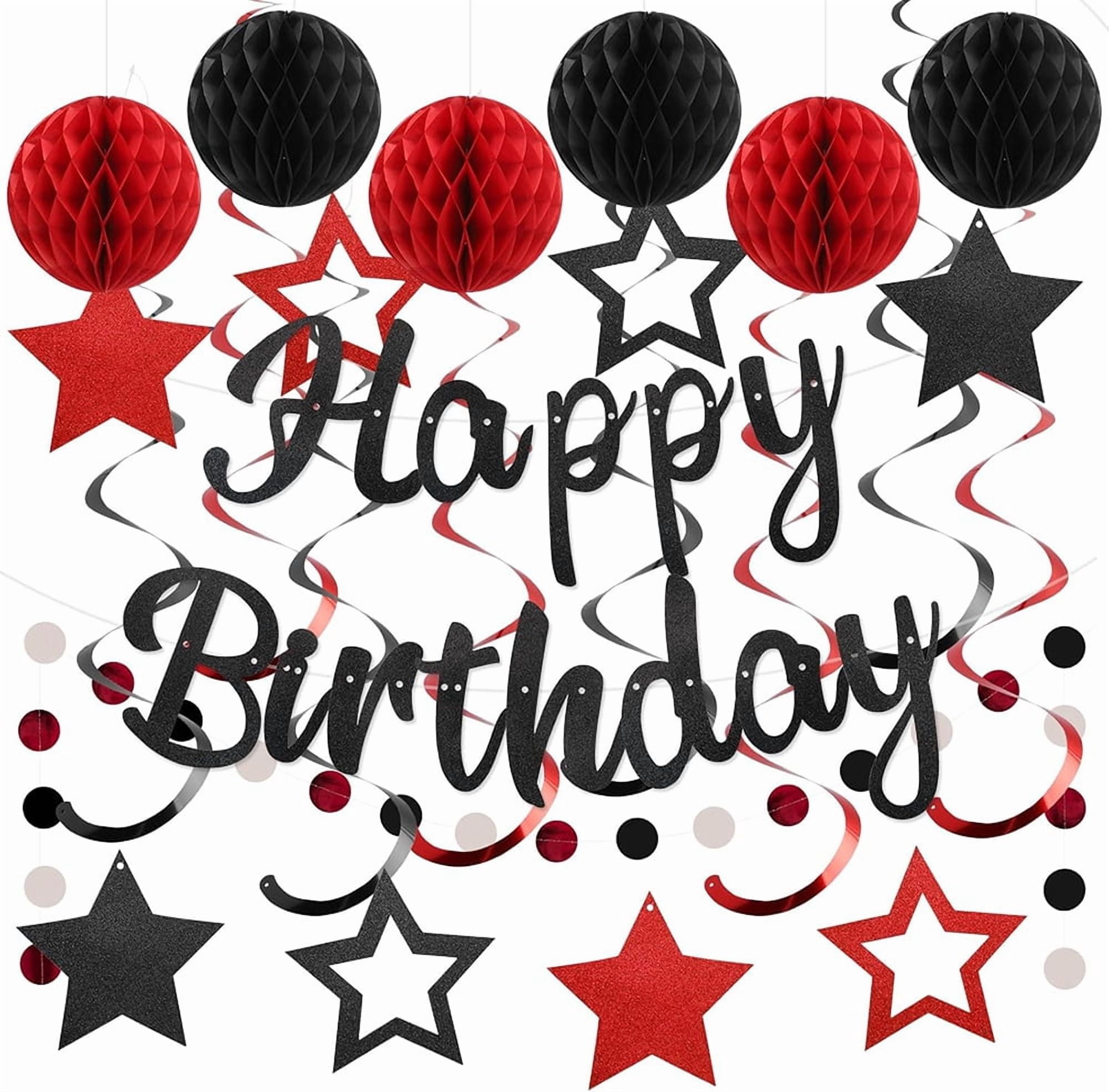 All Ages Birthday Decor Package: Simple Decorating with Pre-Linked ...