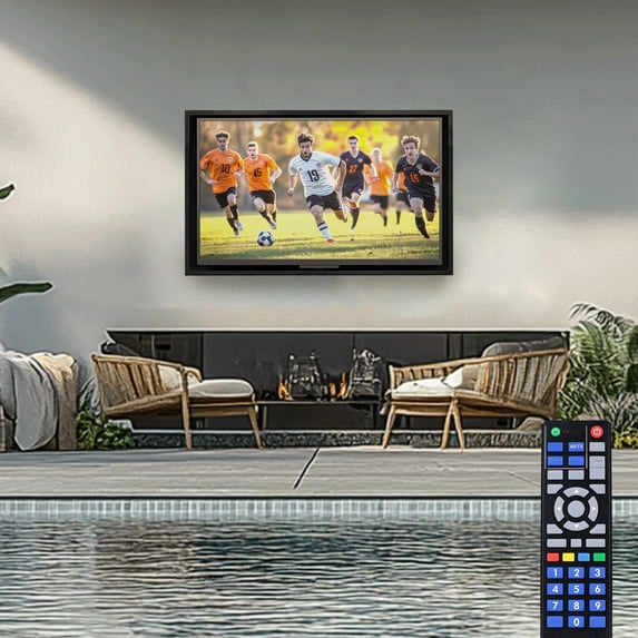 Ageszoe Outdoor TV Cover 40-43inch Weatherproof with Bracket,Durable UV ...