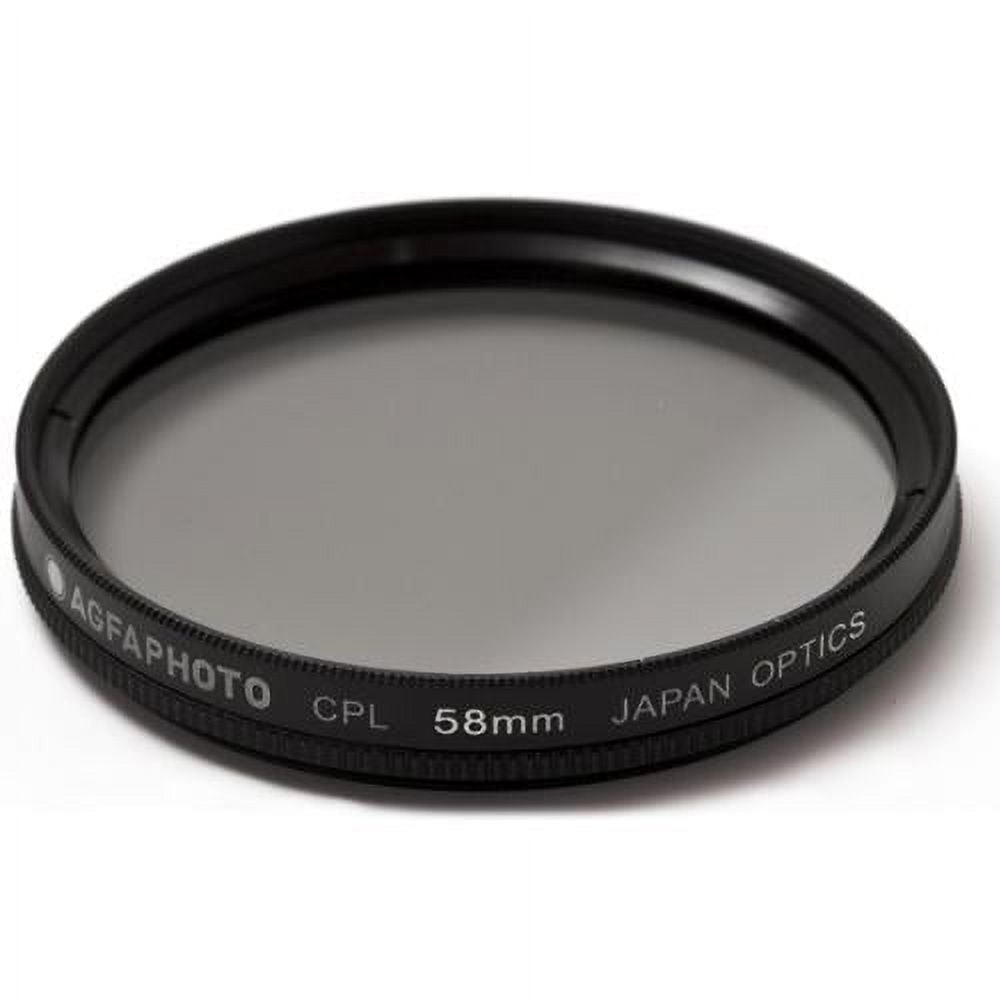 Agfa APCPL58 Polarizing Glass Filter (CPL), 58mm - Walmart.com