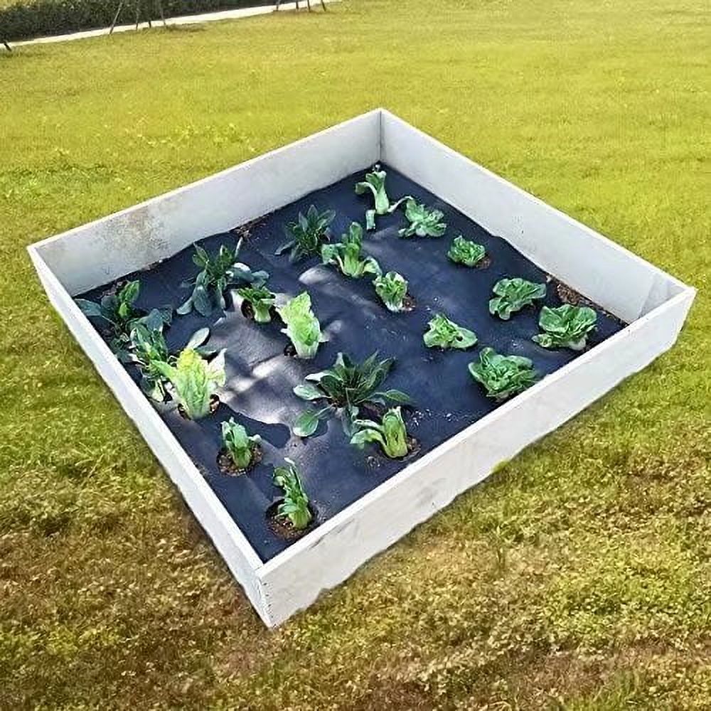 Agfabric Easy-Plant Weed Block for Raised Bed Outdoor Garden Weed Rugs ...