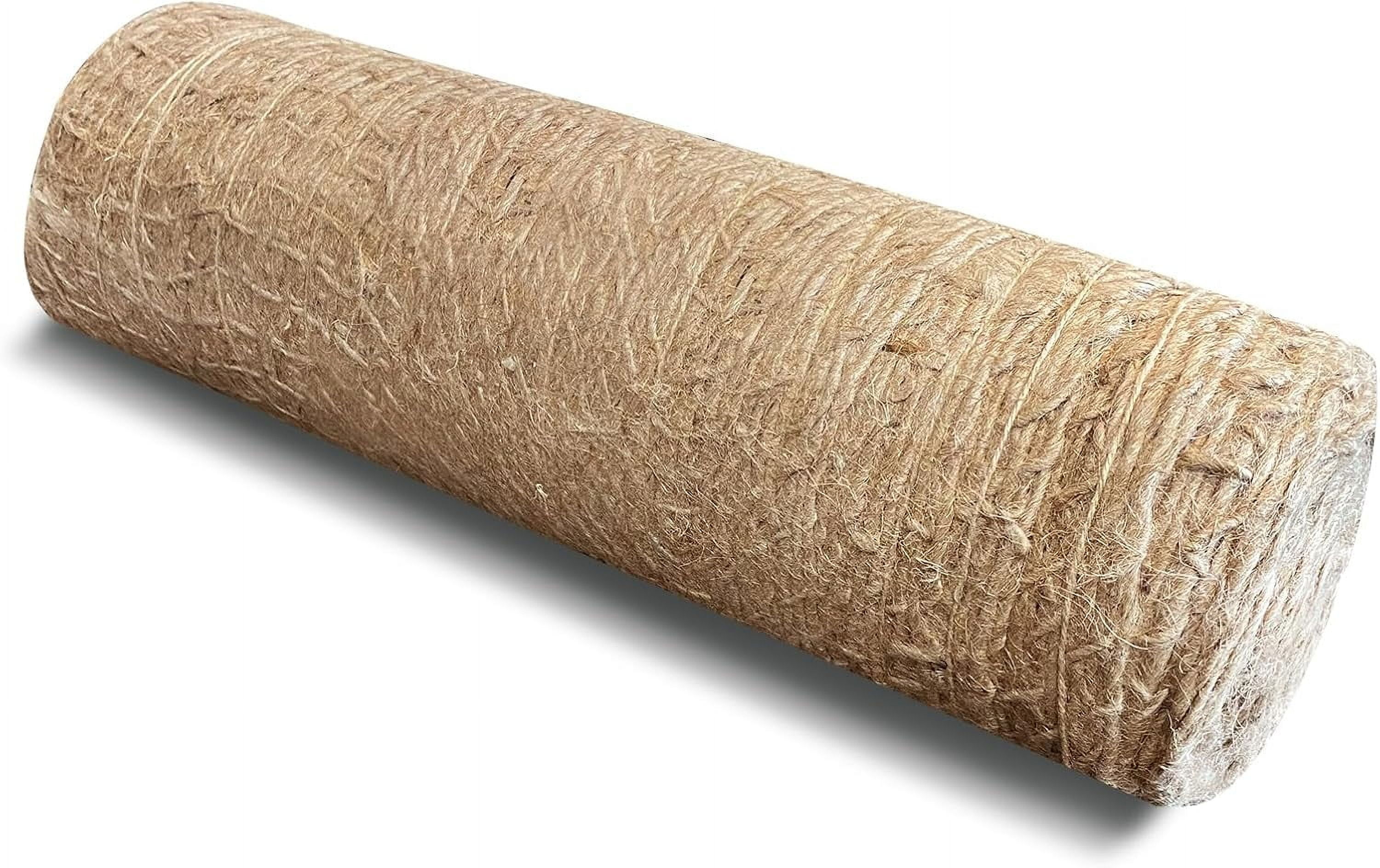 Agfabric Natural Jute Erosion Control 4ftx30ft, 10yard Jute Netting ...