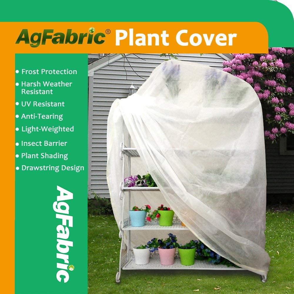 Agfabric Plant Cover Warm Worth Frost Blanket - 3D RoundCube Shrub ...