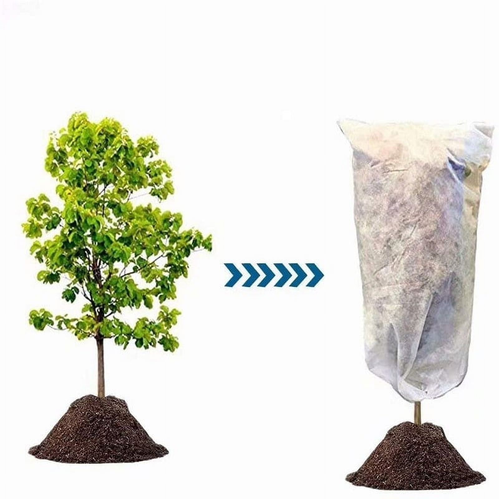 Agfabric Plant Covers Plant Freeze Protection,0.95oz,White 72''x72''x12'' - Walmart.com