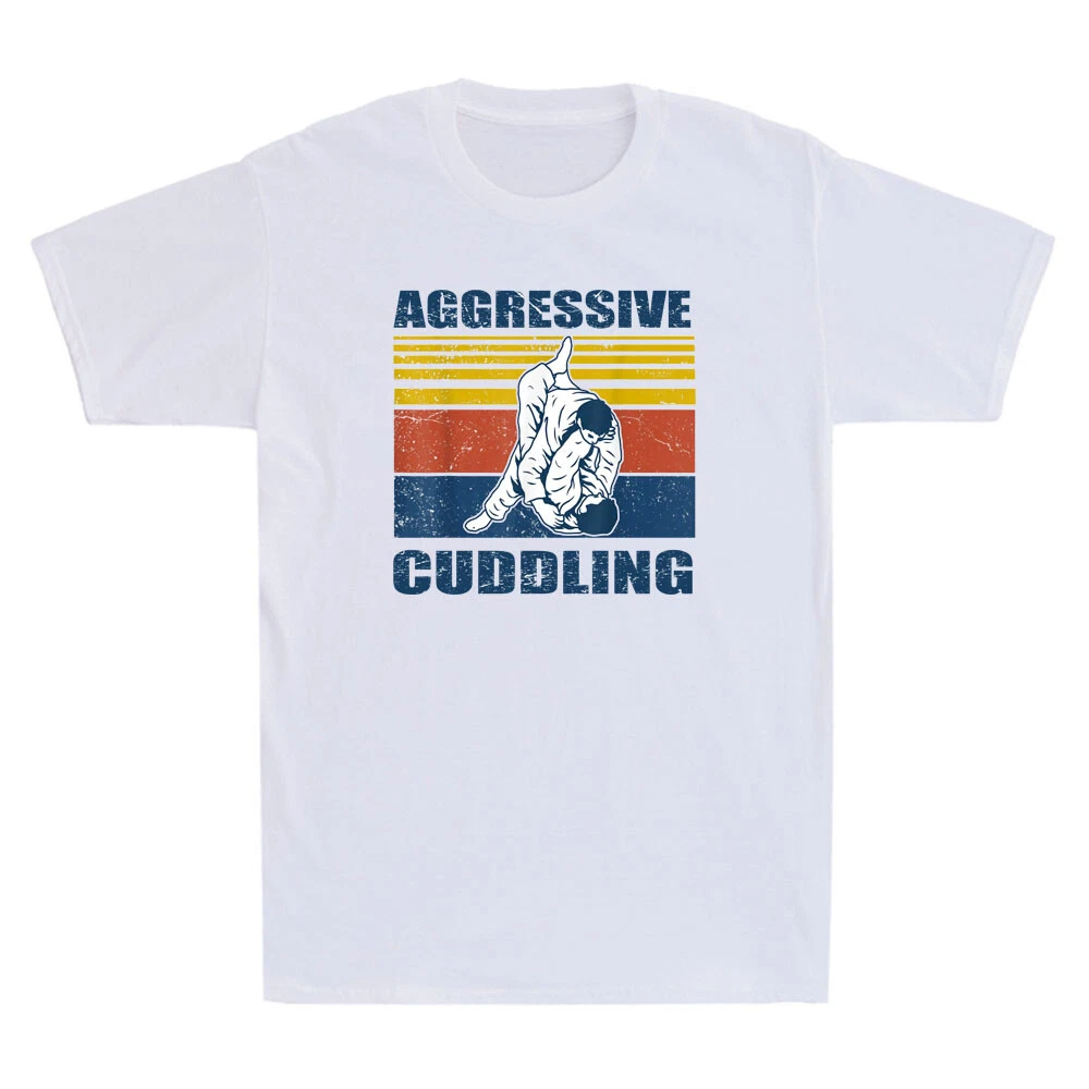 Aggressive Cuddling Funny Jiu Jitsu BJJ MMA Jujitsu Vintage Unisex T-Shirt - Walmart.com