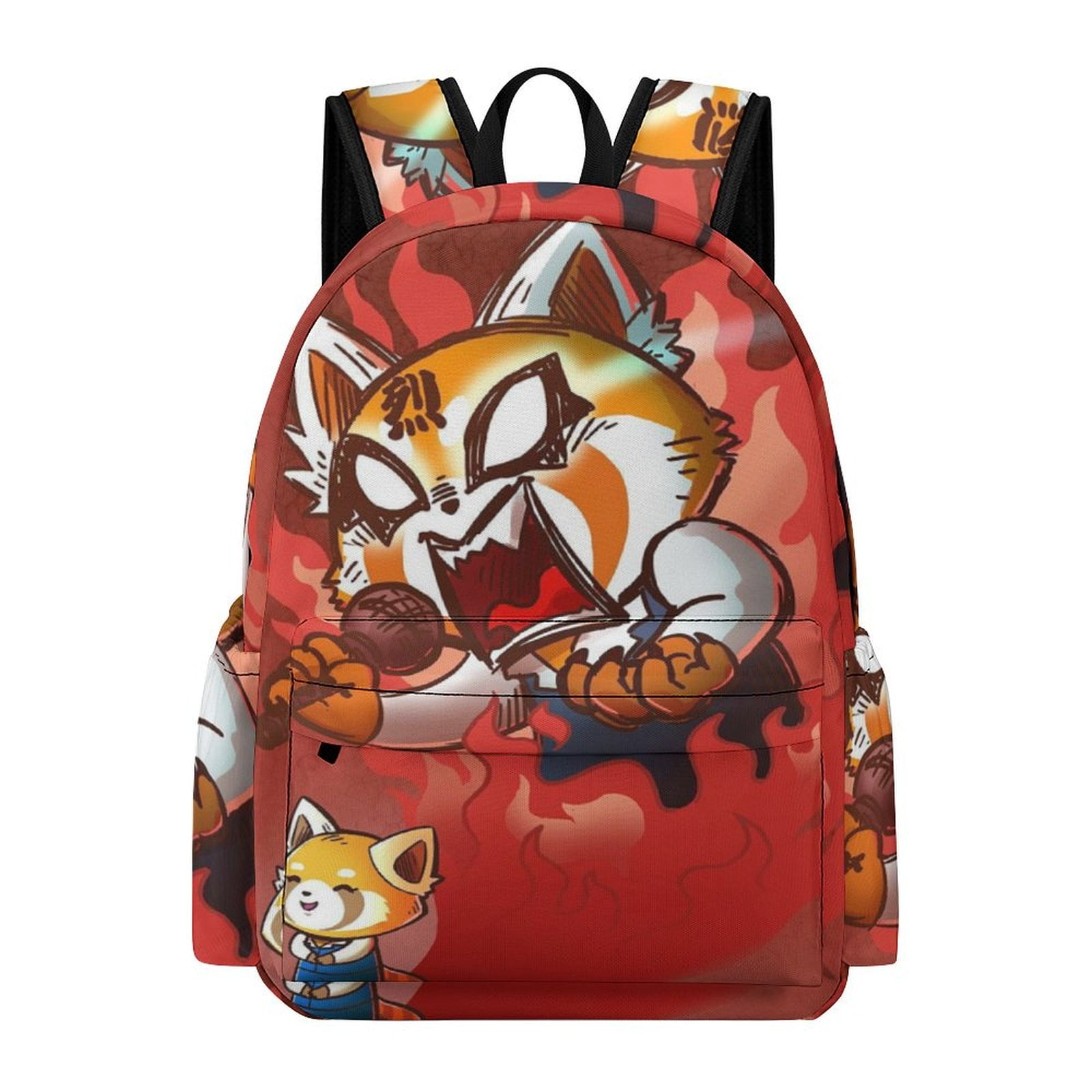 Aggretsuko Backpack Bookbag Casual Daypack Travel Backpacks for Work ...