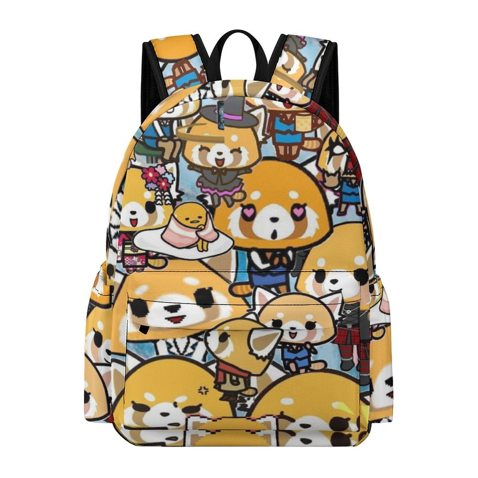 Aggretsuko Backpack Bookbag Casual Daypack Travel Backpacks for Work ...