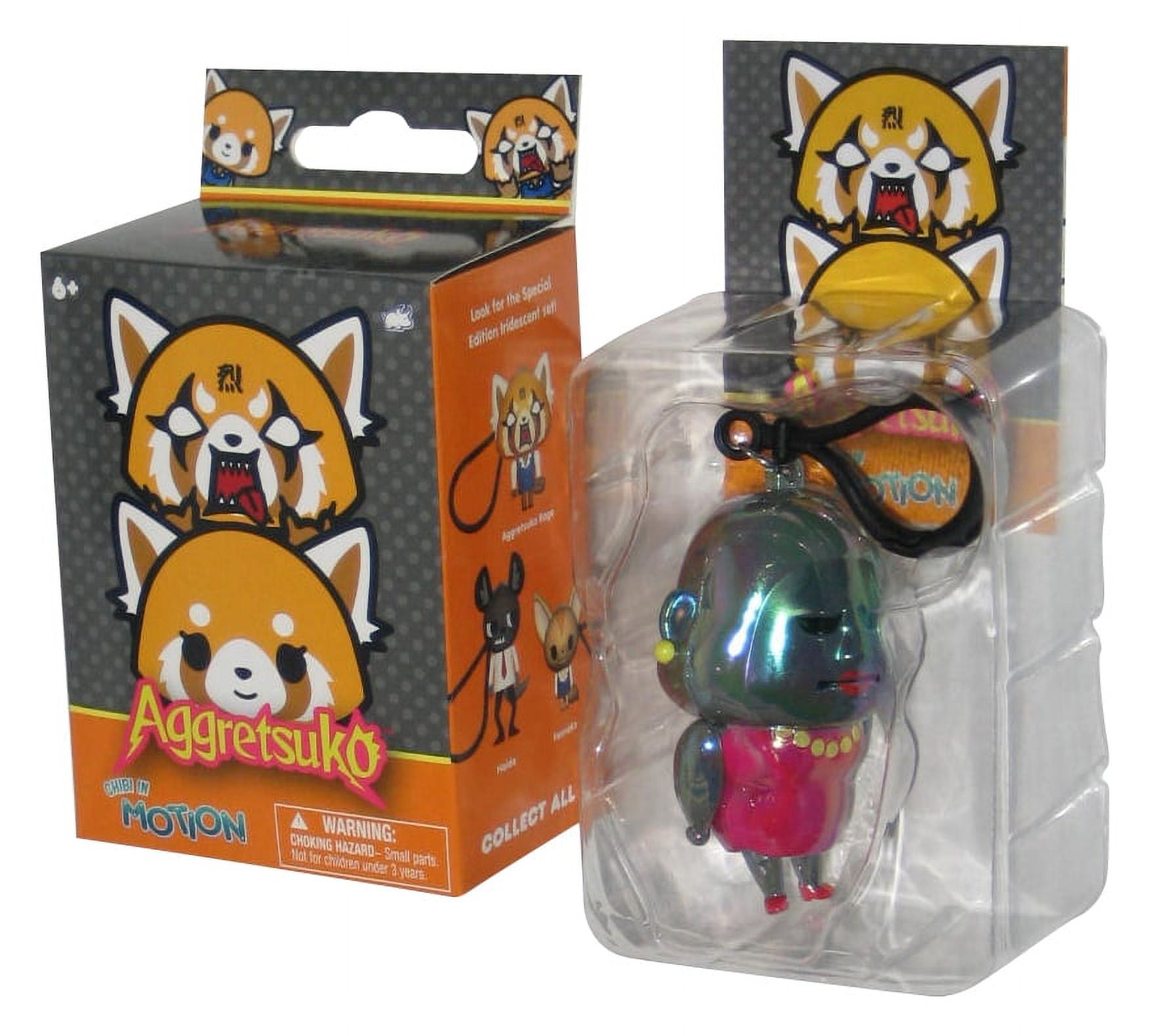 Aggretsuko Chibi In Motion Bullsitoy Metallic Gori 2.5 Inch Mini Figure ...