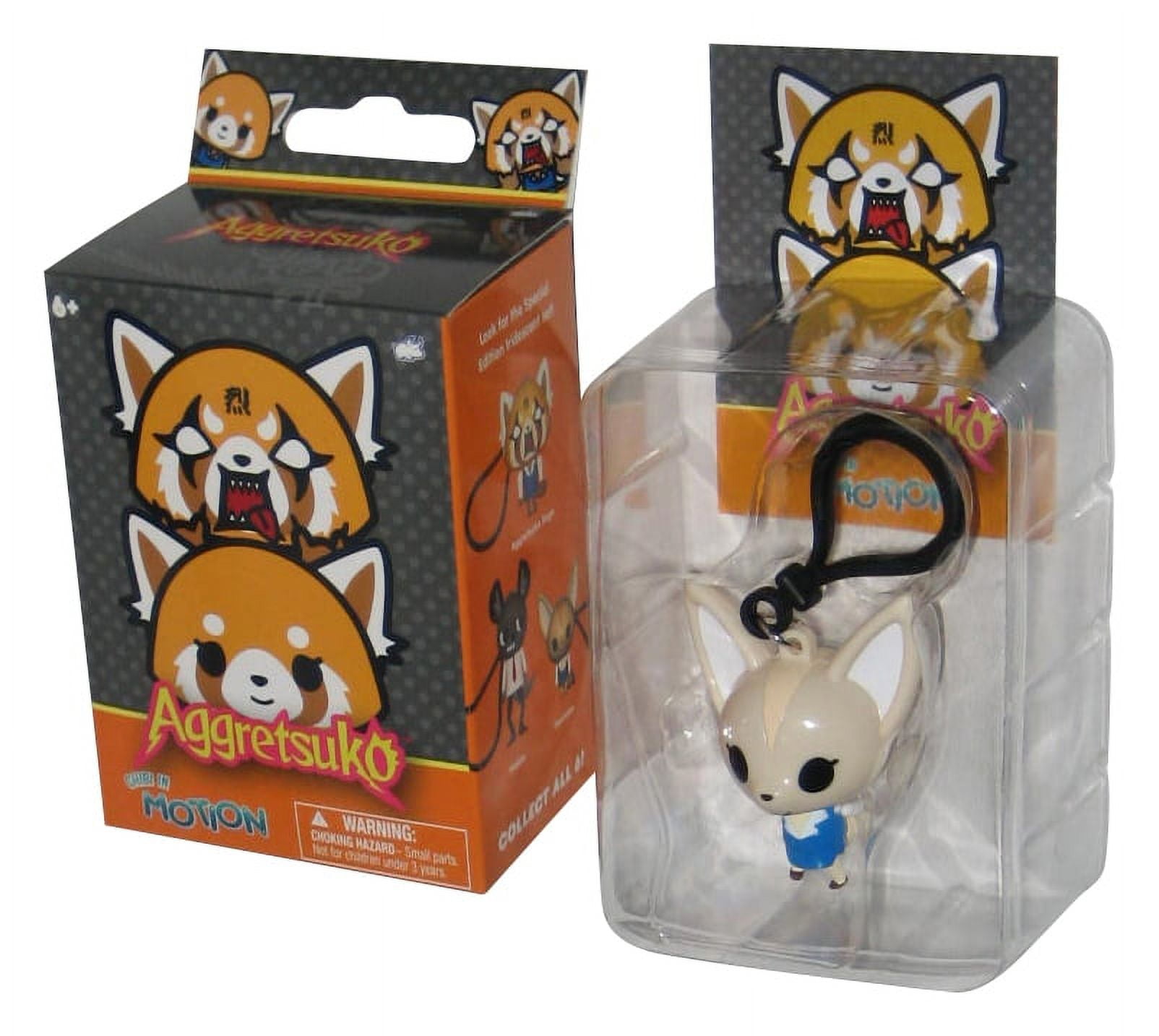 Aggretsuko Chibi In Motion Fenneko Bullsitoy 2.5 Inch Mini Figure ...