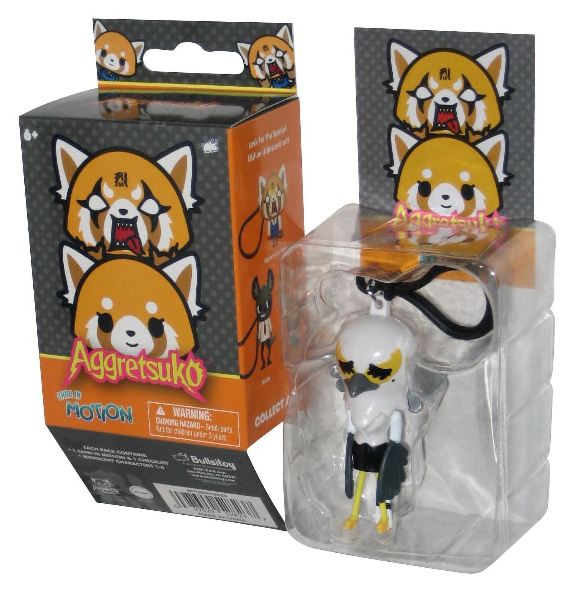 Aggretsuko Chibi In Motion Washimi Bullsitoy 2.5 Inch Mini Figure ...