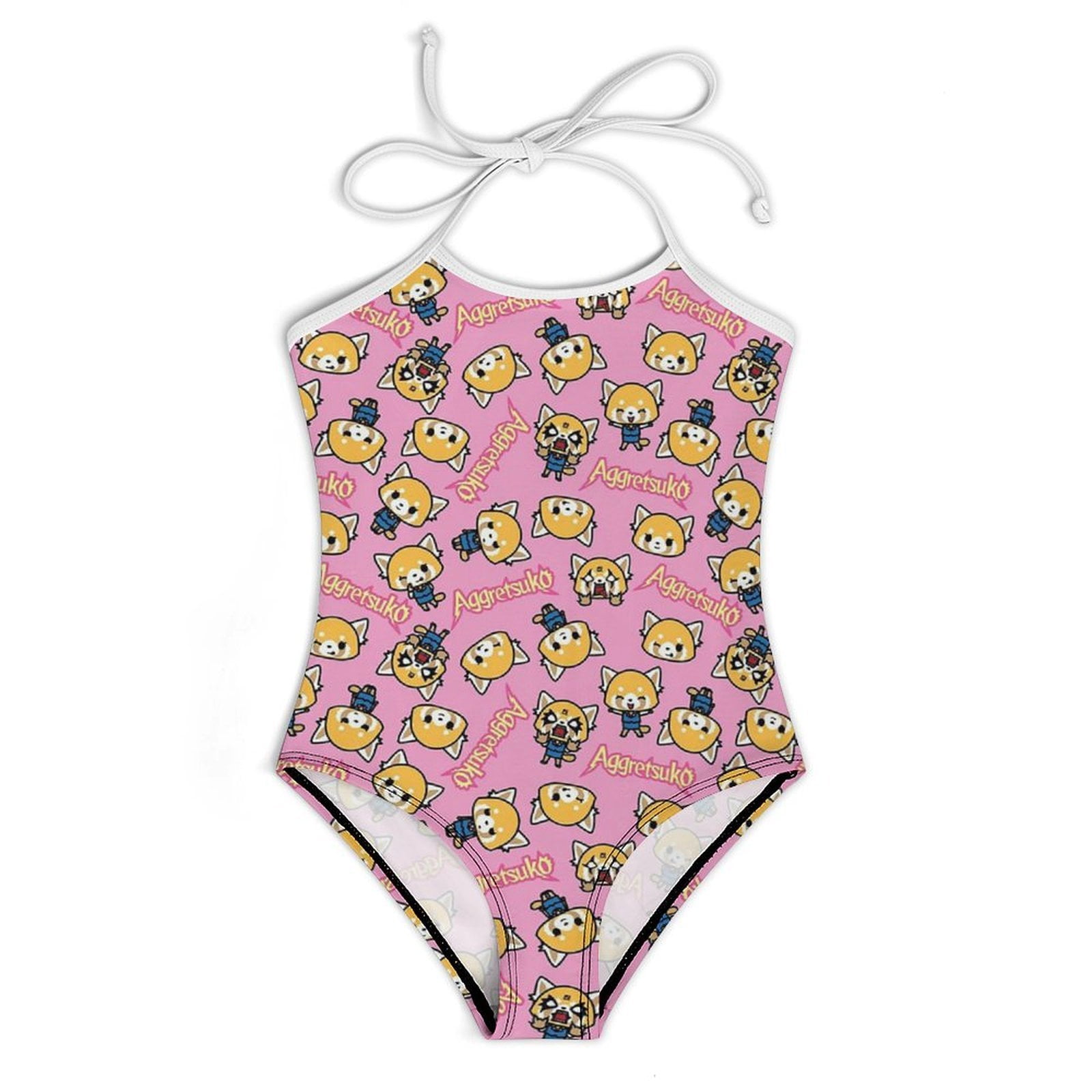 Aggretsuko Girls' Swimwear Beach Sport Bikini Bathing Suit 2 Piece ...