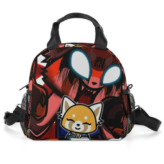 Aggretsuko Insulated Lunch Bag Lunch Box Container Bag Reusable Lunch ...