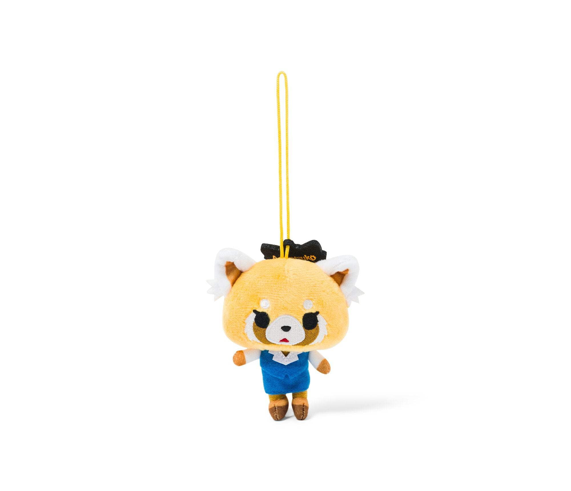 Aggretsuko Keychain Plush Bag Charm Calm Sanrio Japan - Walmart.com