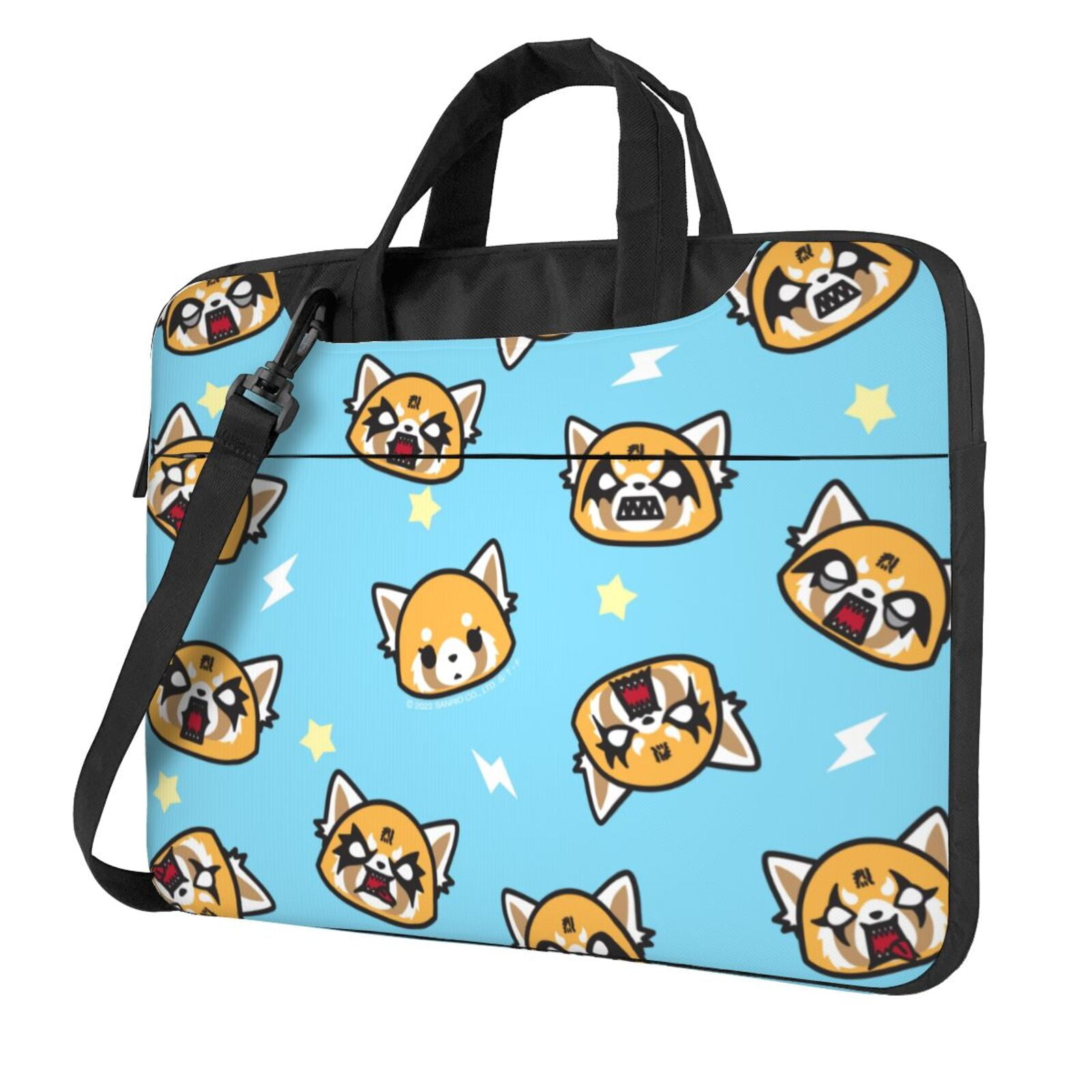 Aggretsuko Laptop Bag, 13 inch Computer Bag Messenger Shoulder Bag ...