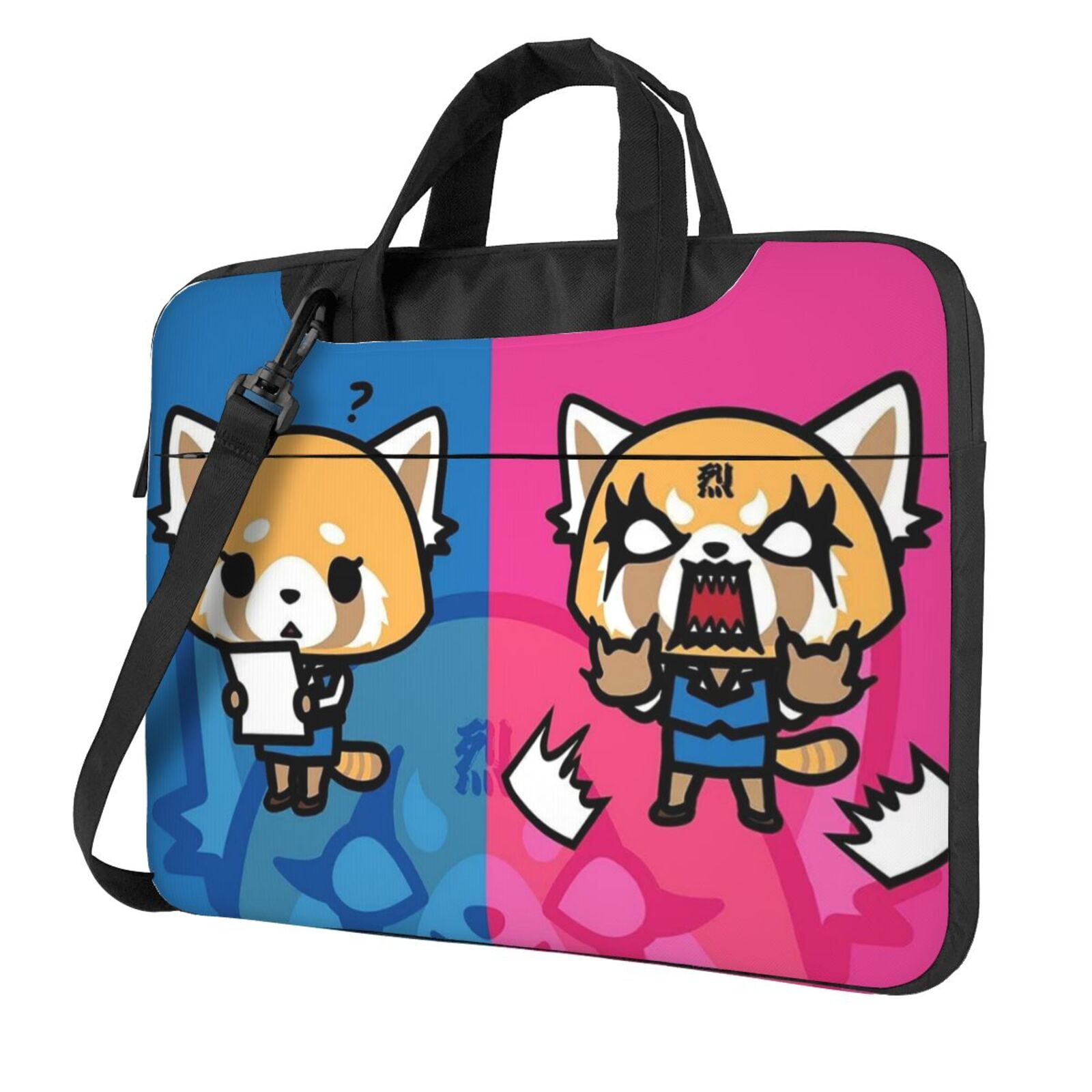 Aggretsuko Laptop Bag, 15.6 inch Computer Bag Messenger Shoulder Bag ...