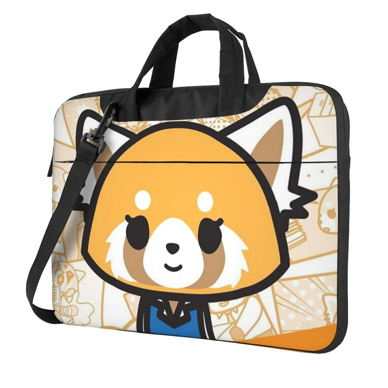 Aggretsuko Laptop Bag, 15.6 inch Computer Bag Messenger Shoulder Bag ...