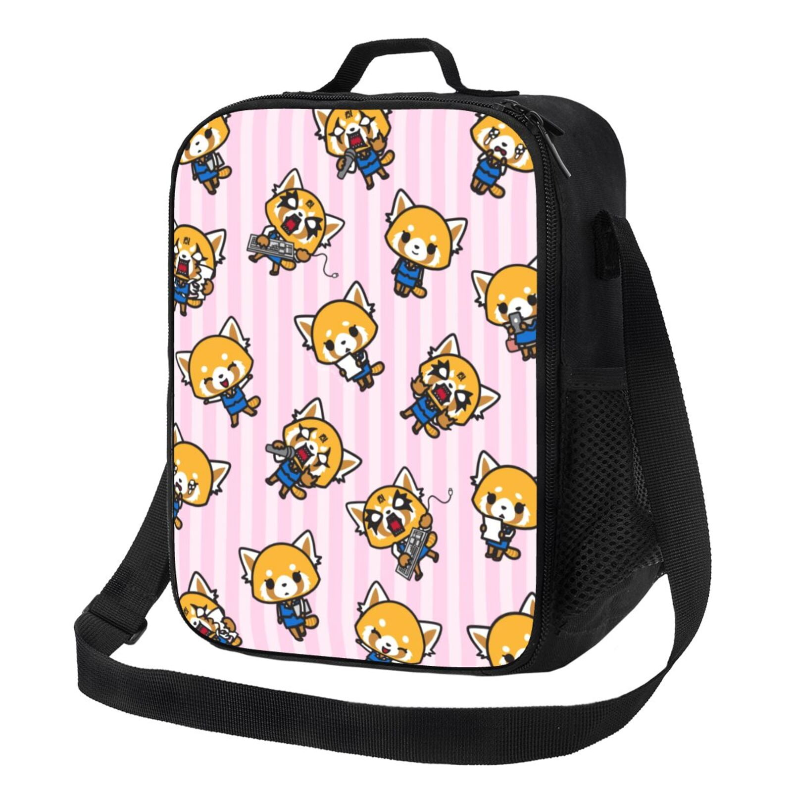 Aggretsuko Lunch Bag, Insulated Lunch Bag for Women Men Lunch Box ...