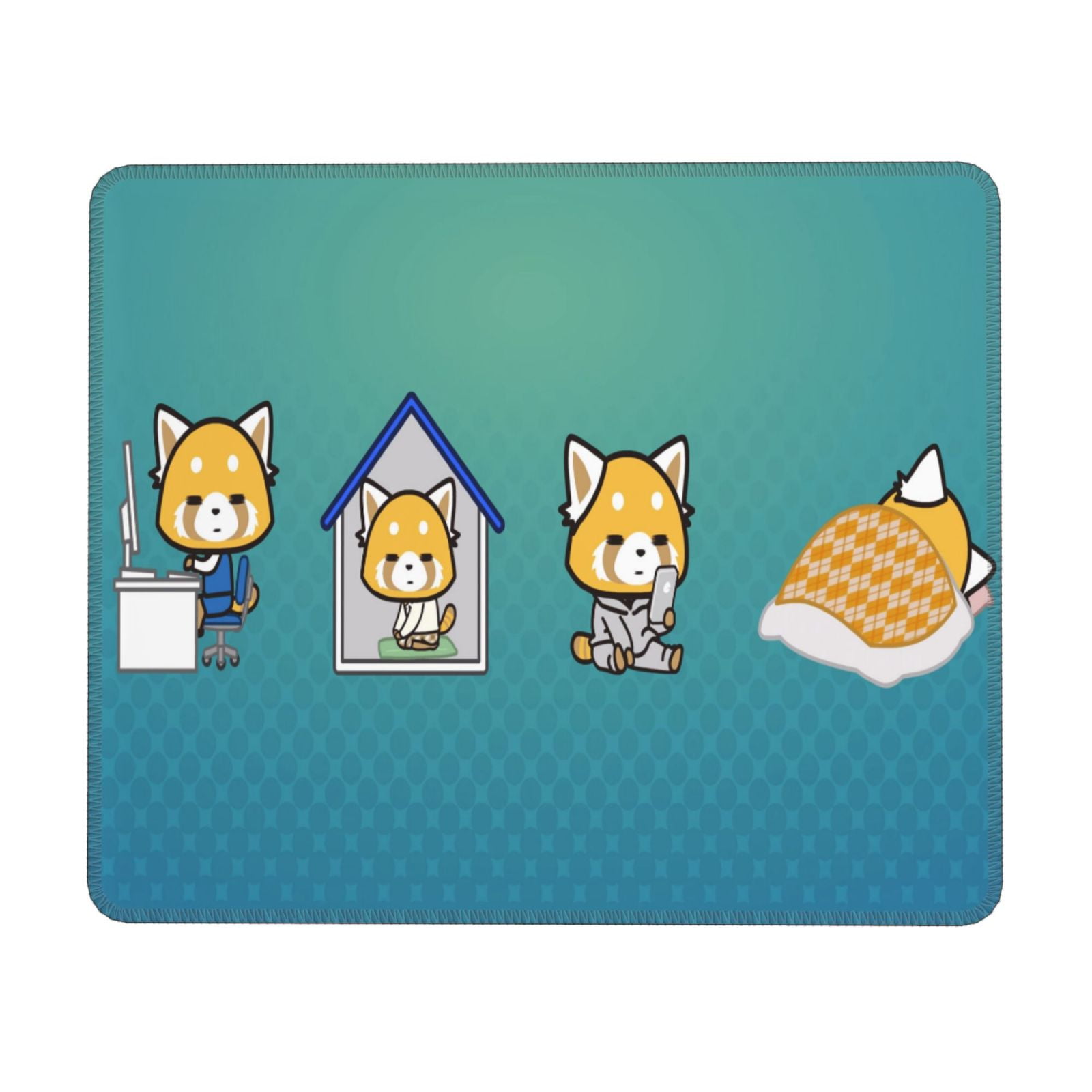 Aggretsuko Mouse Pad, Computer Mouse Mat, Waterproof Non-Slip Rubber ...