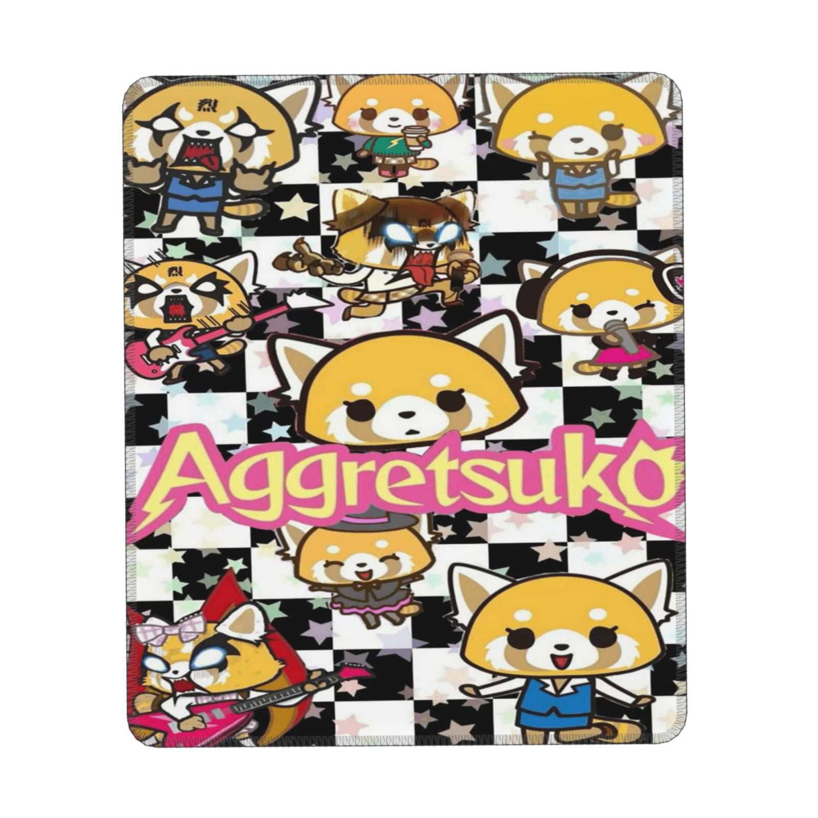 Aggretsuko Mouse Pad, Computer Mouse Mat, Waterproof Non-Slip Rubber ...