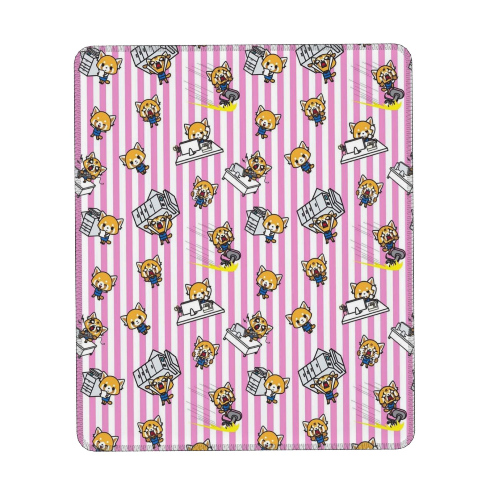 Aggretsuko Mouse Pad, Computer Mouse Mat, Waterproof Non-Slip Rubber ...
