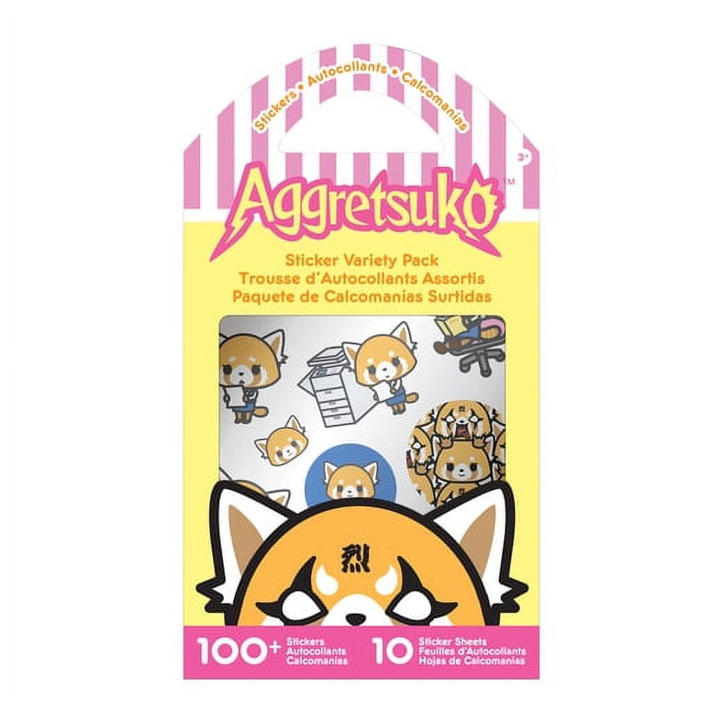 Aggretsuko Sticker Variety Pack - Walmart.com
