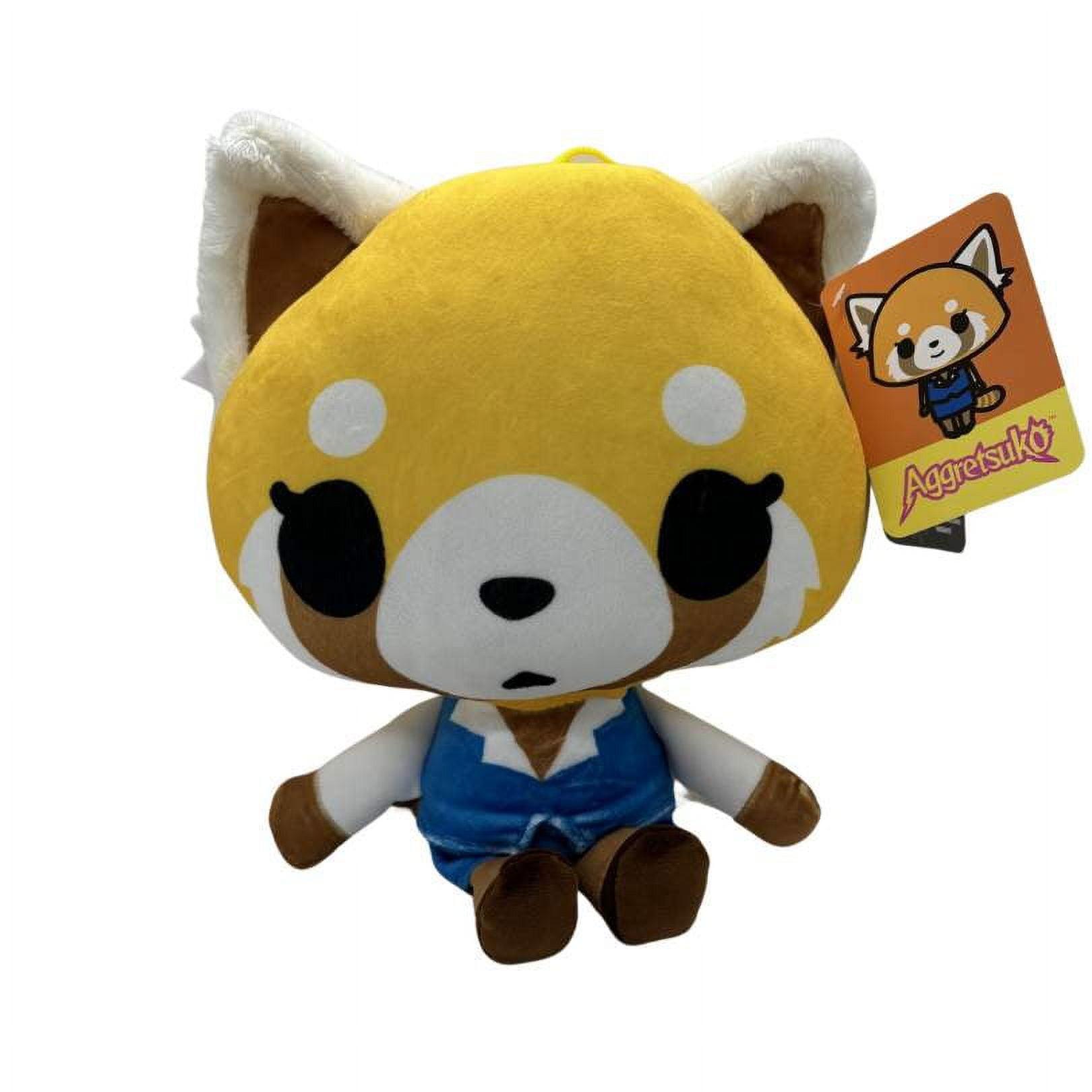 Aggretsuko Surprised Face 11-inch Plush - Walmart.com