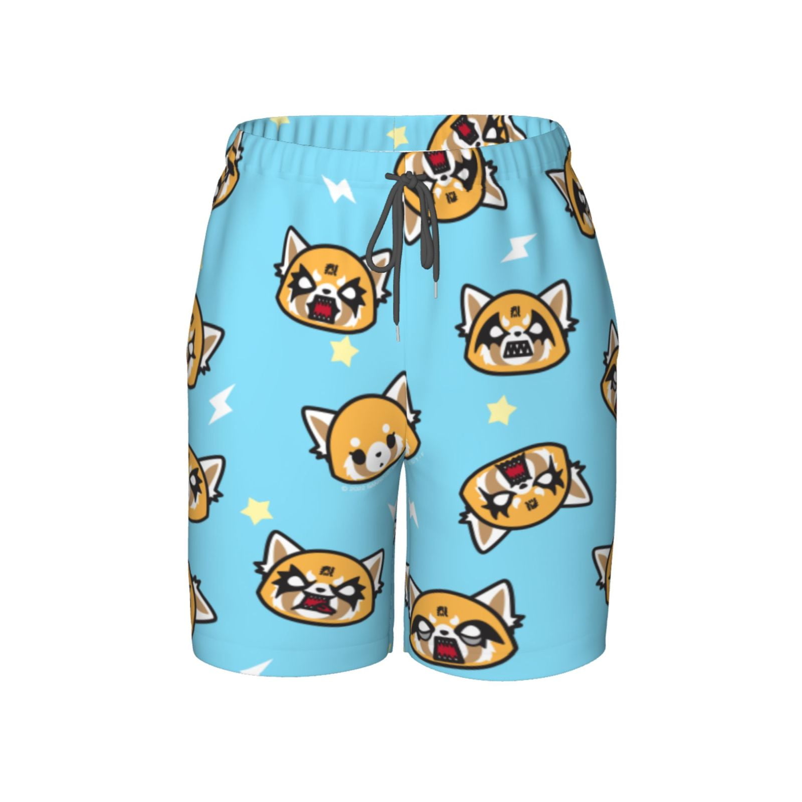 Aggretsuko Swin Trunks For Boys Girls, Quick Dry Swim Shorts, Kids ...