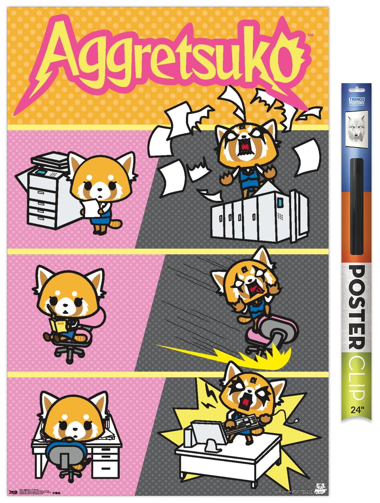 Aggretsuko - Transform Wall Poster, 22.375" x 34" - Walmart.com