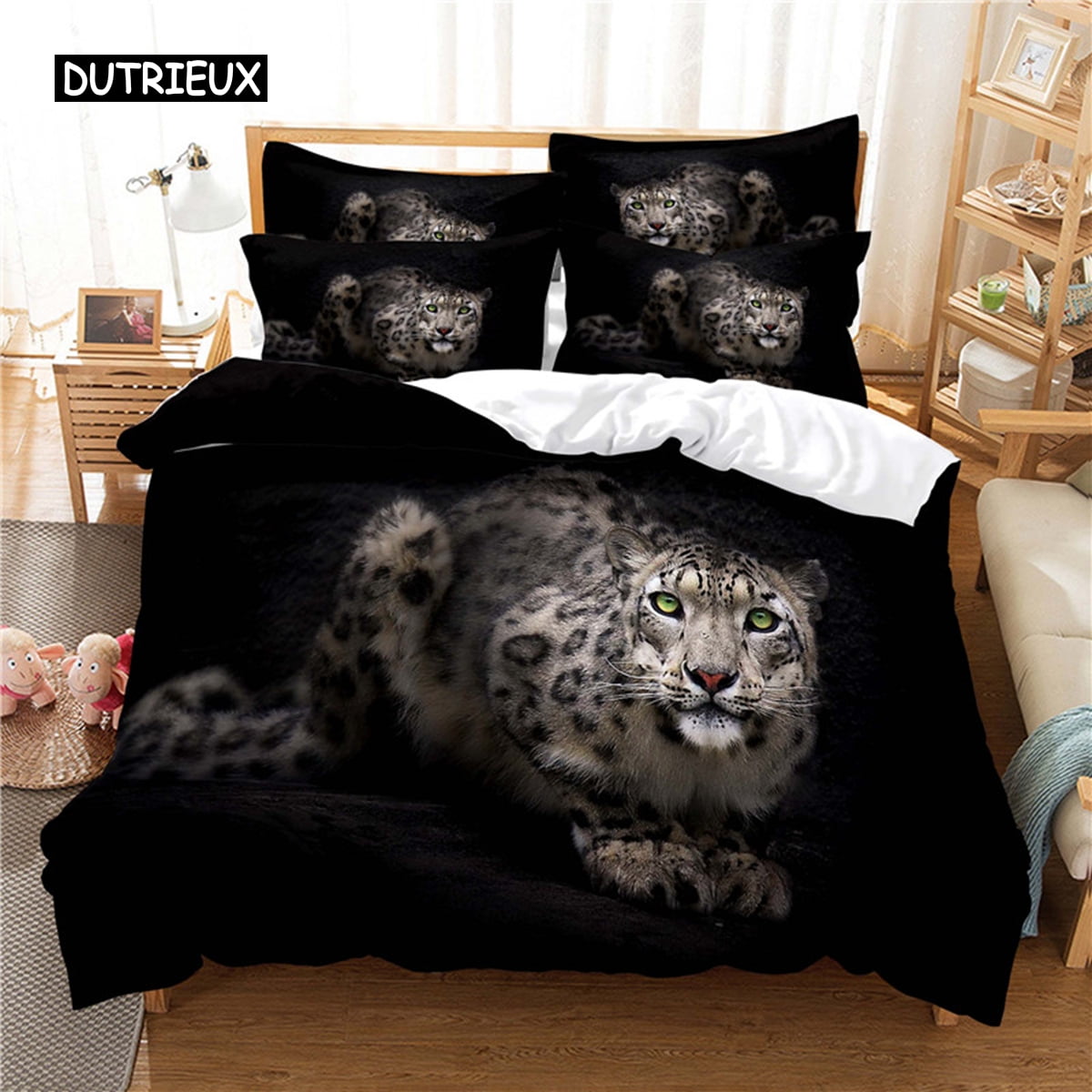 Agile Leopard Bedding Set Duvet Cover Set 3d Bedding Digital Printing ...