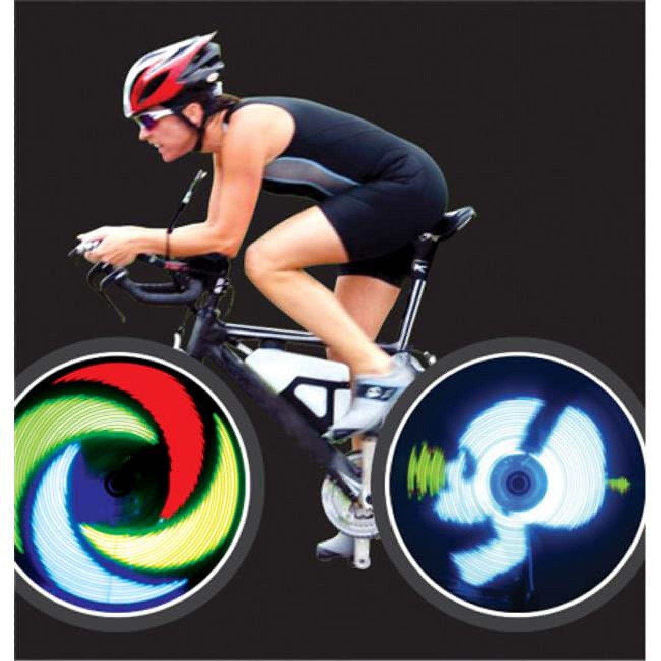 Agiletek BK-2482 On - Wheel Programmable LED Imaging on Bicycle- Size ...