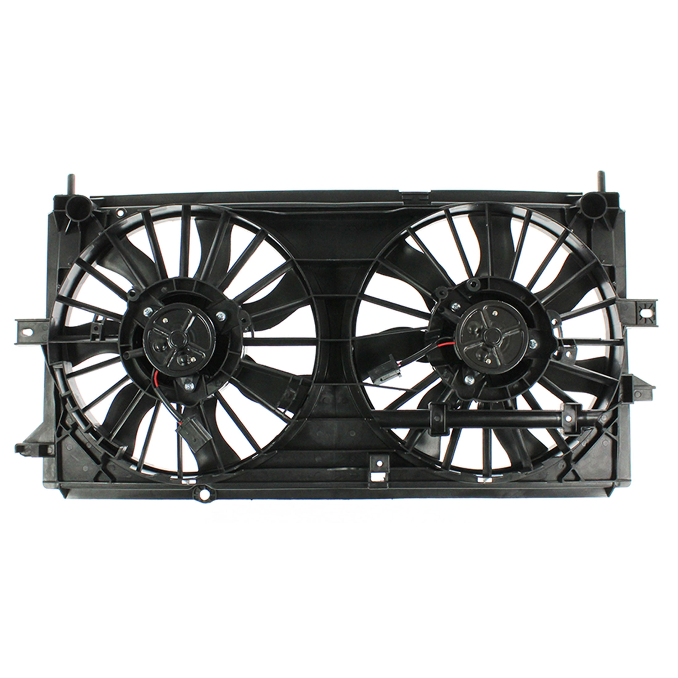 Agility Auto Parts 6010047 Dual Radiator and Condenser Fan Assembly for ...