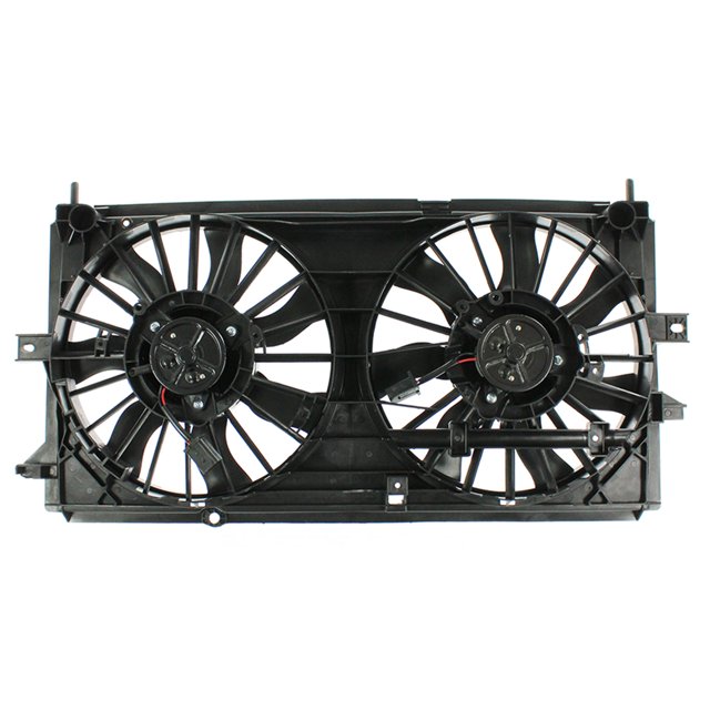 Agility Auto Parts 6010047 Dual Radiator and Condenser Fan Assembly for ...
