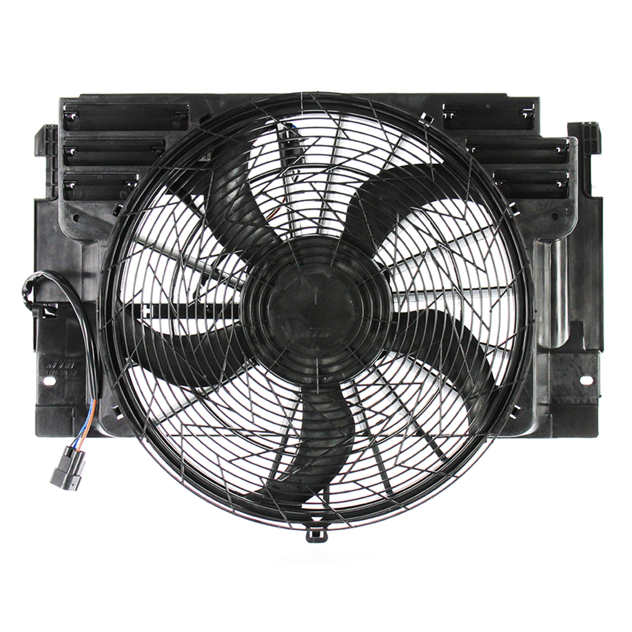 Agility Auto Parts 6010049 Condenser Fan Assy Fits BMW 2002-2006 ...