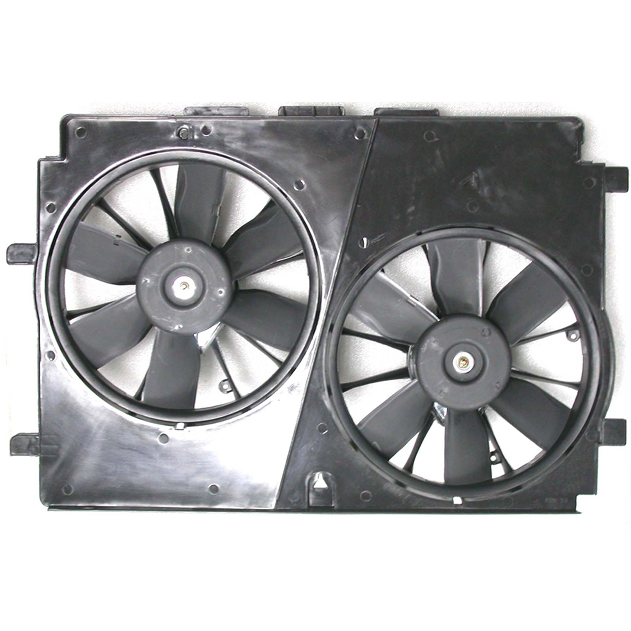 Agility Auto Parts 6010055 Dual Radiator and Condenser Fan Assembly for ...