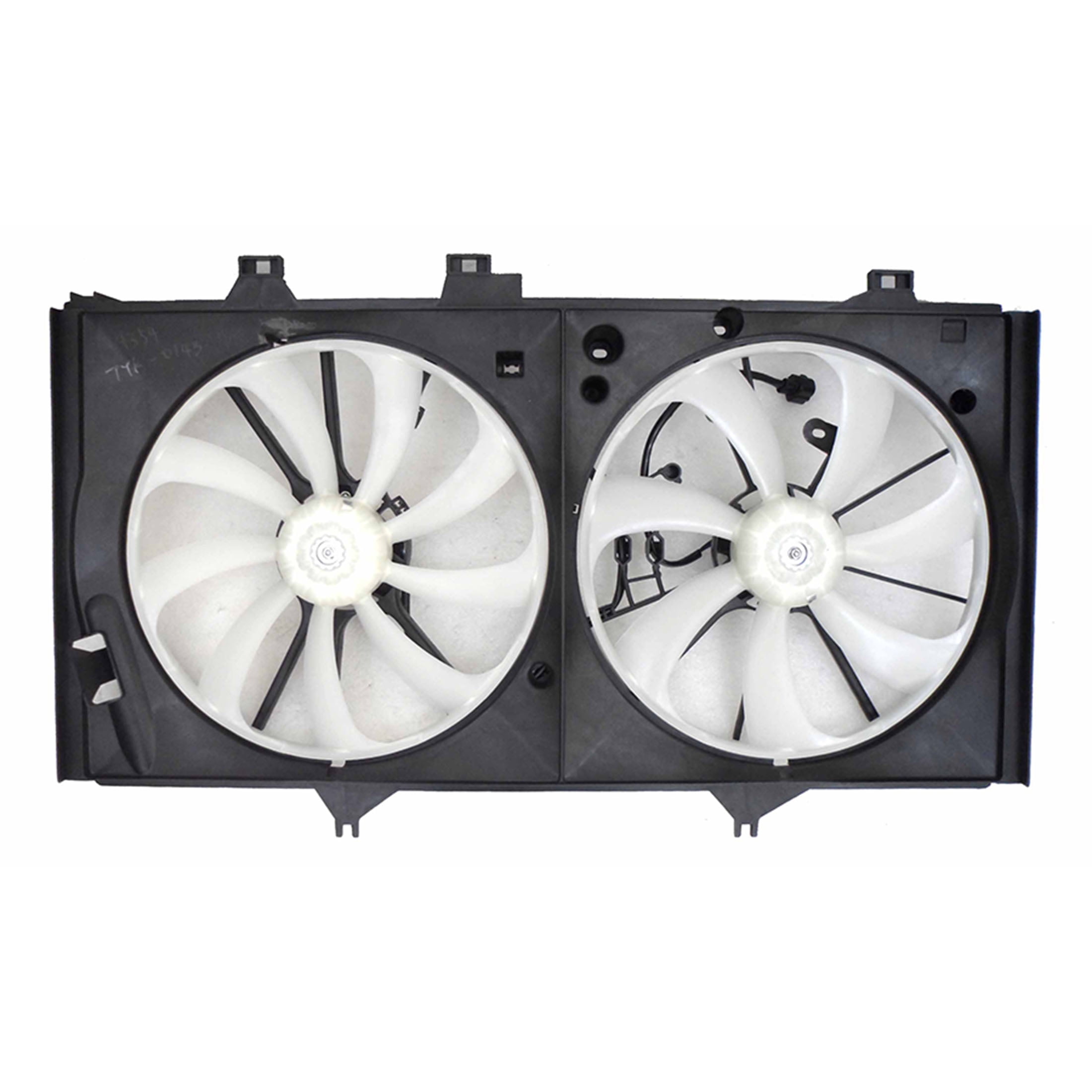 Agility Auto Parts Dual Radiator & Condenser Fan Assembly - Walmart.com
