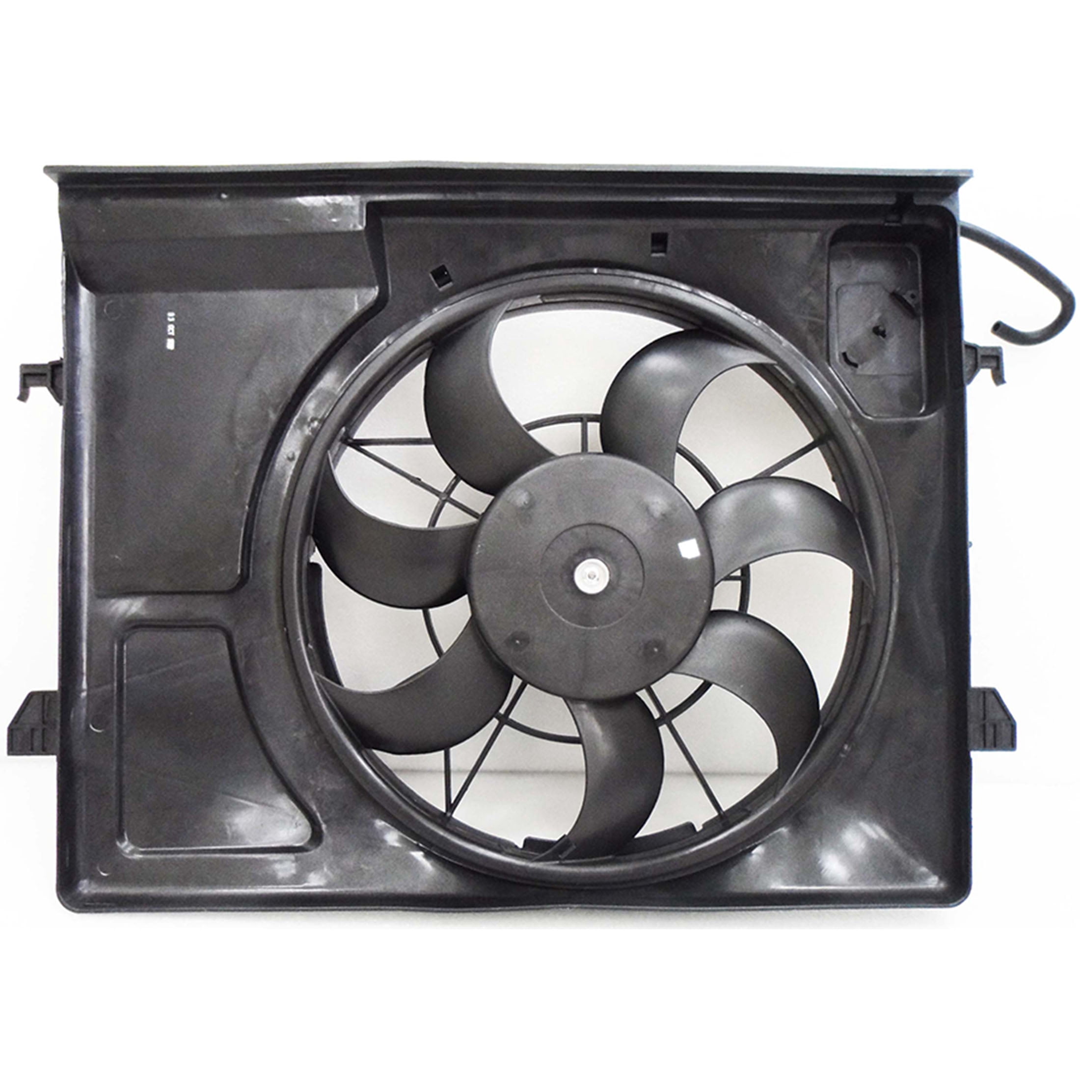 Agility Auto Parts 6010142 Dual Radiator and Condenser Fan Assembly for ...