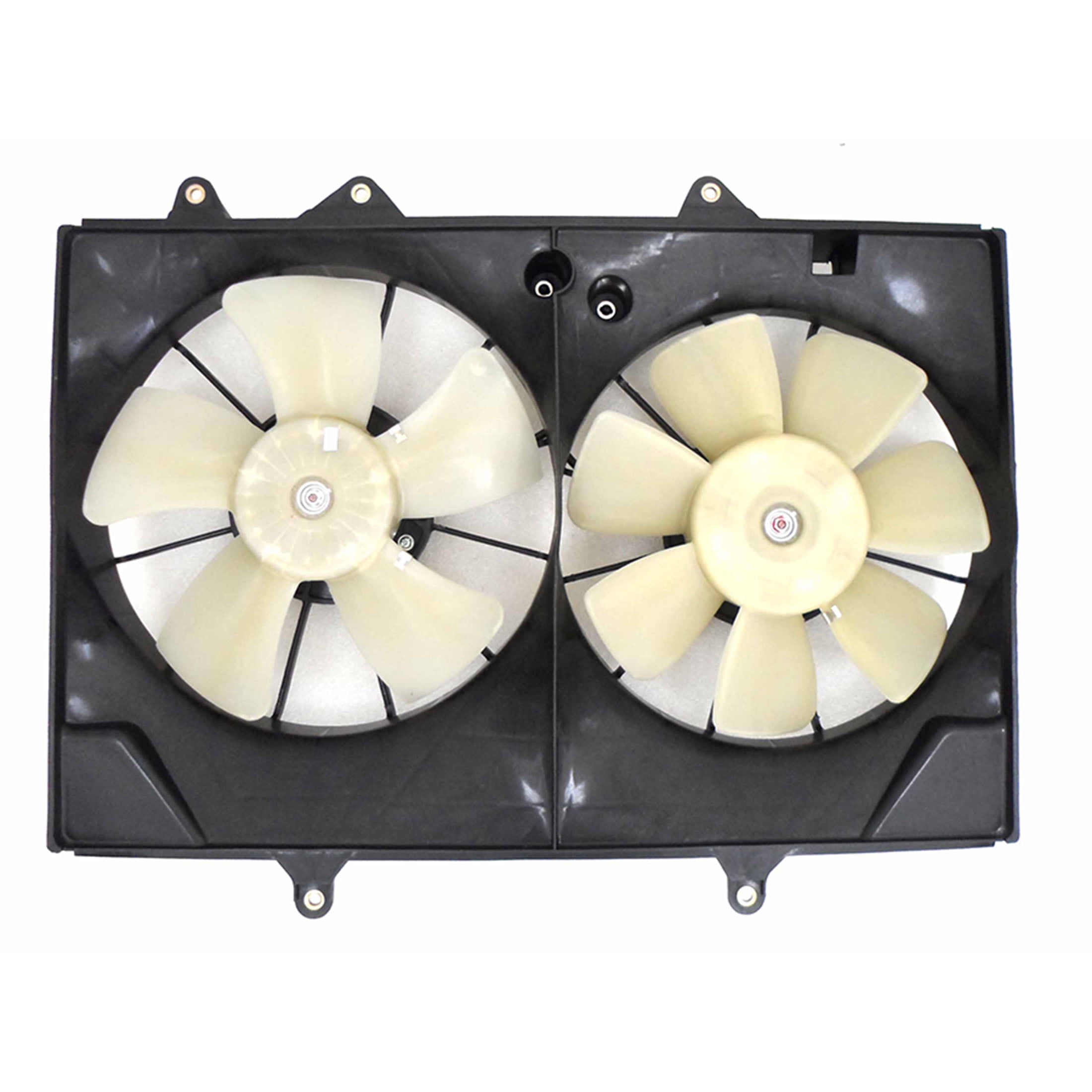 Agility Auto Parts 6010147 Dual Radiator and Condenser Fan Assembly for ...