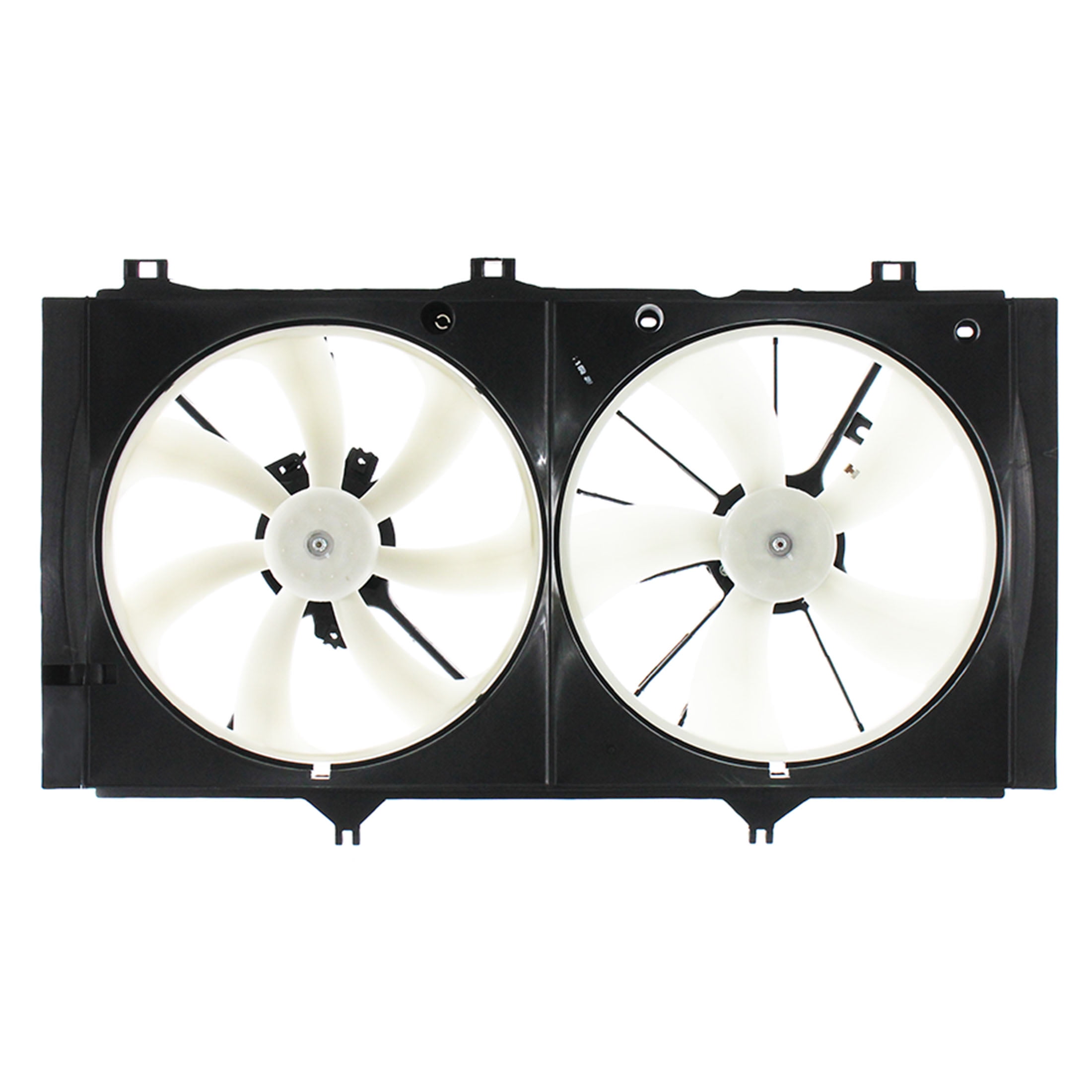 Agility Auto Parts 6010196 Dual Radiator and Condenser Fan Assembly for ...