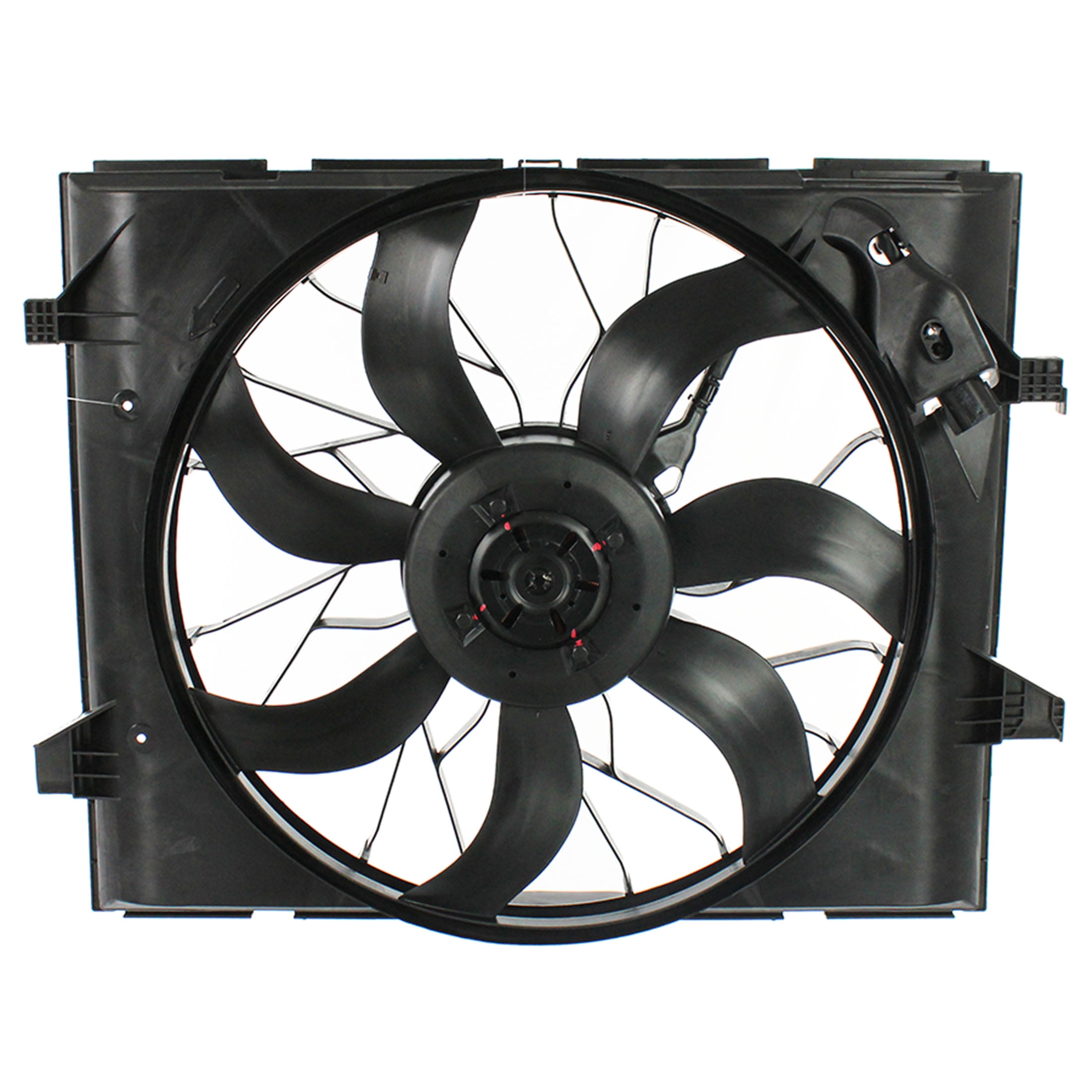 Agility Auto Parts Dual Radiator and Condenser Fan Assembly for Dodge ...