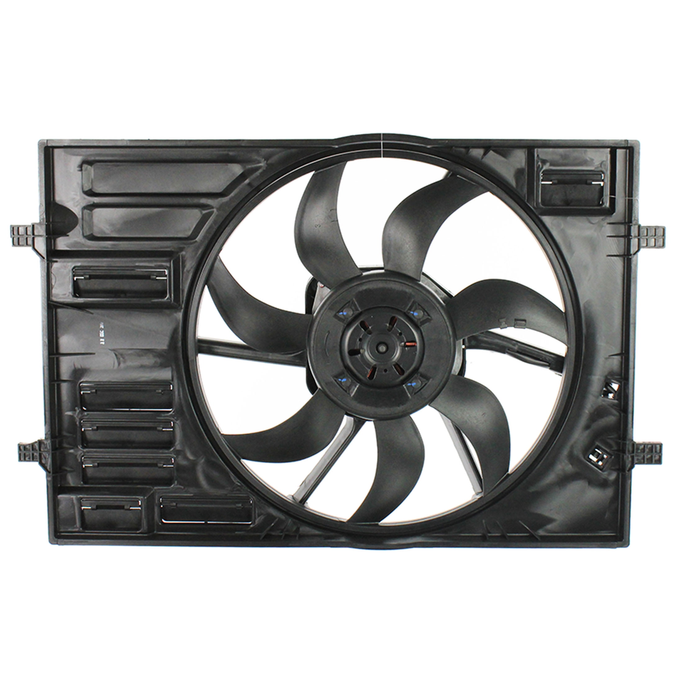 Agility Auto Parts 6010318 Dual Radiator and Condenser Fan Assembly for ...