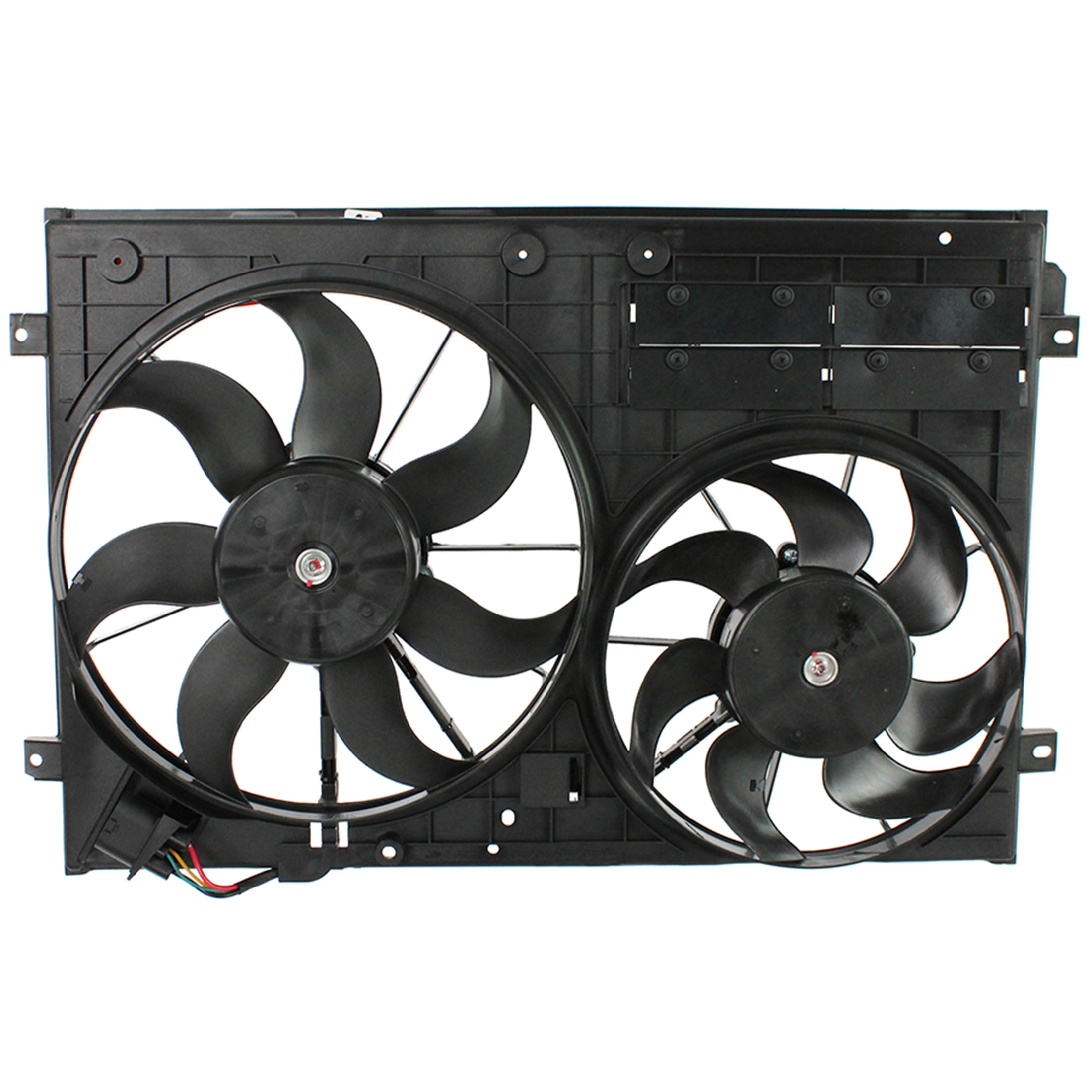 Agility Auto Parts Dual Radiator & Condenser Fan Assembly - Walmart.com