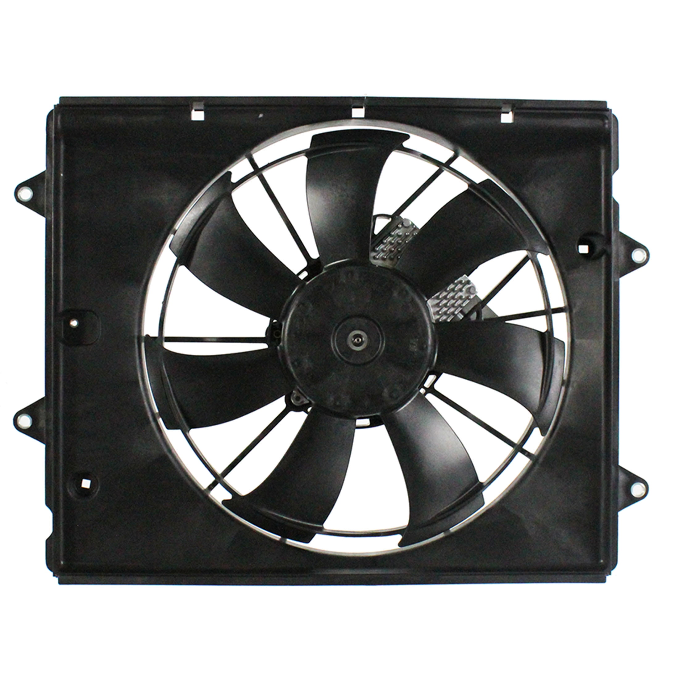 Agility Auto Parts 6010474 Dual Radiator and Condenser Fan Assembly for ...