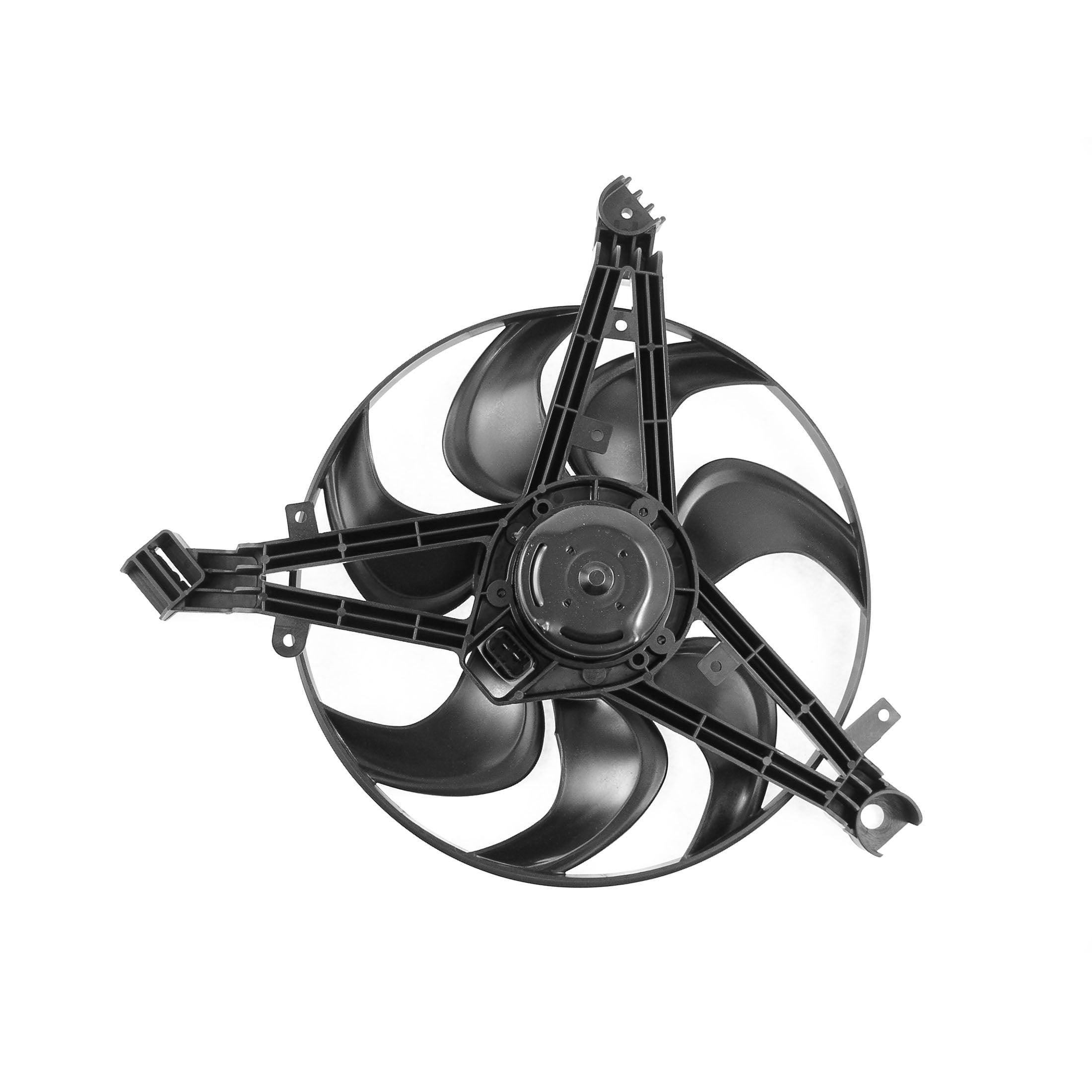 Agility Auto Parts 6016110 A/C Condenser Fan Assembly for GM Specific ...